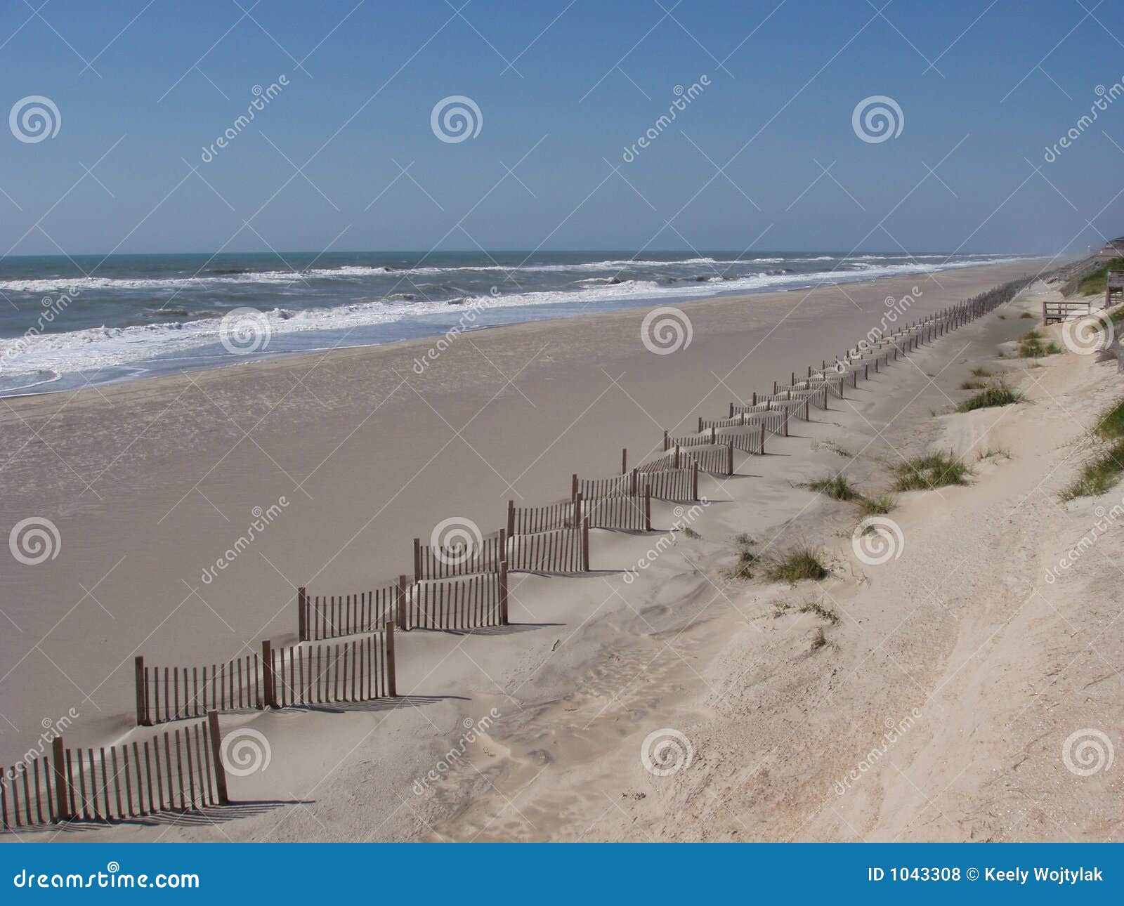 Beachscape stock photo. Image of atlantic, sand, tide - 1043308