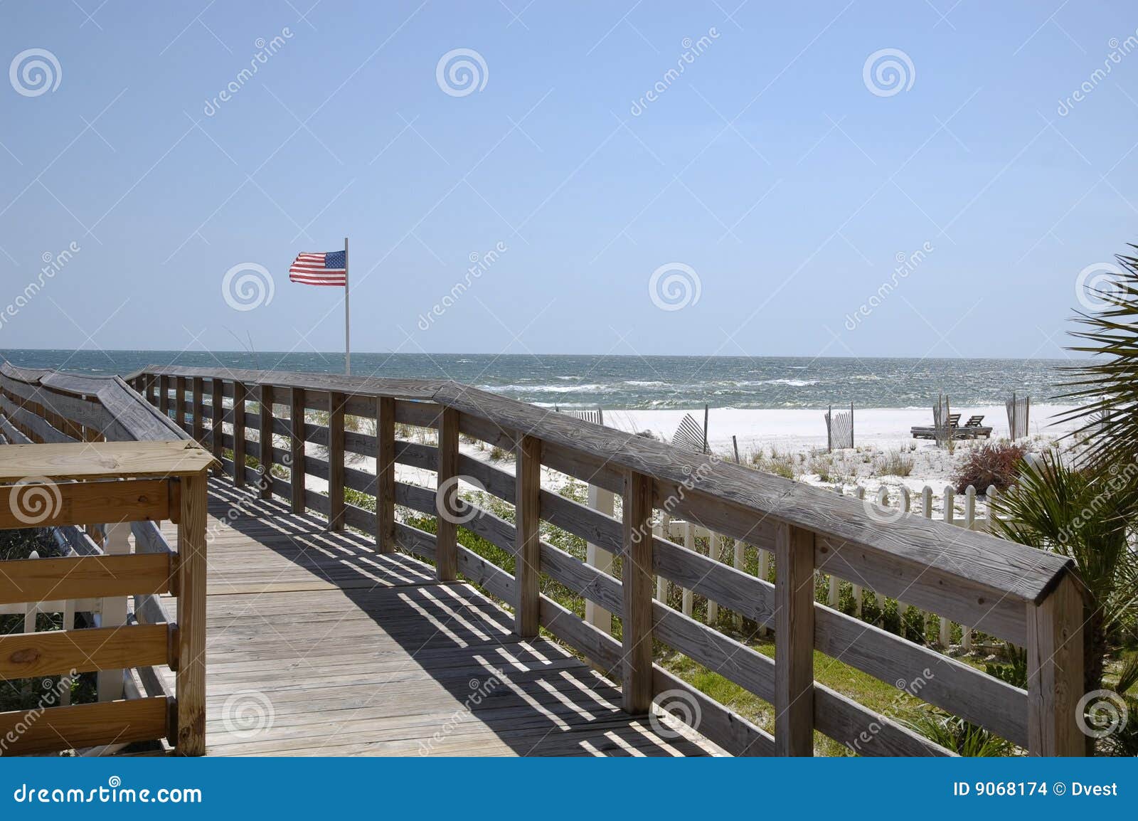 Beachwalk stock photo. Image of pathway, american, remote - 9068174