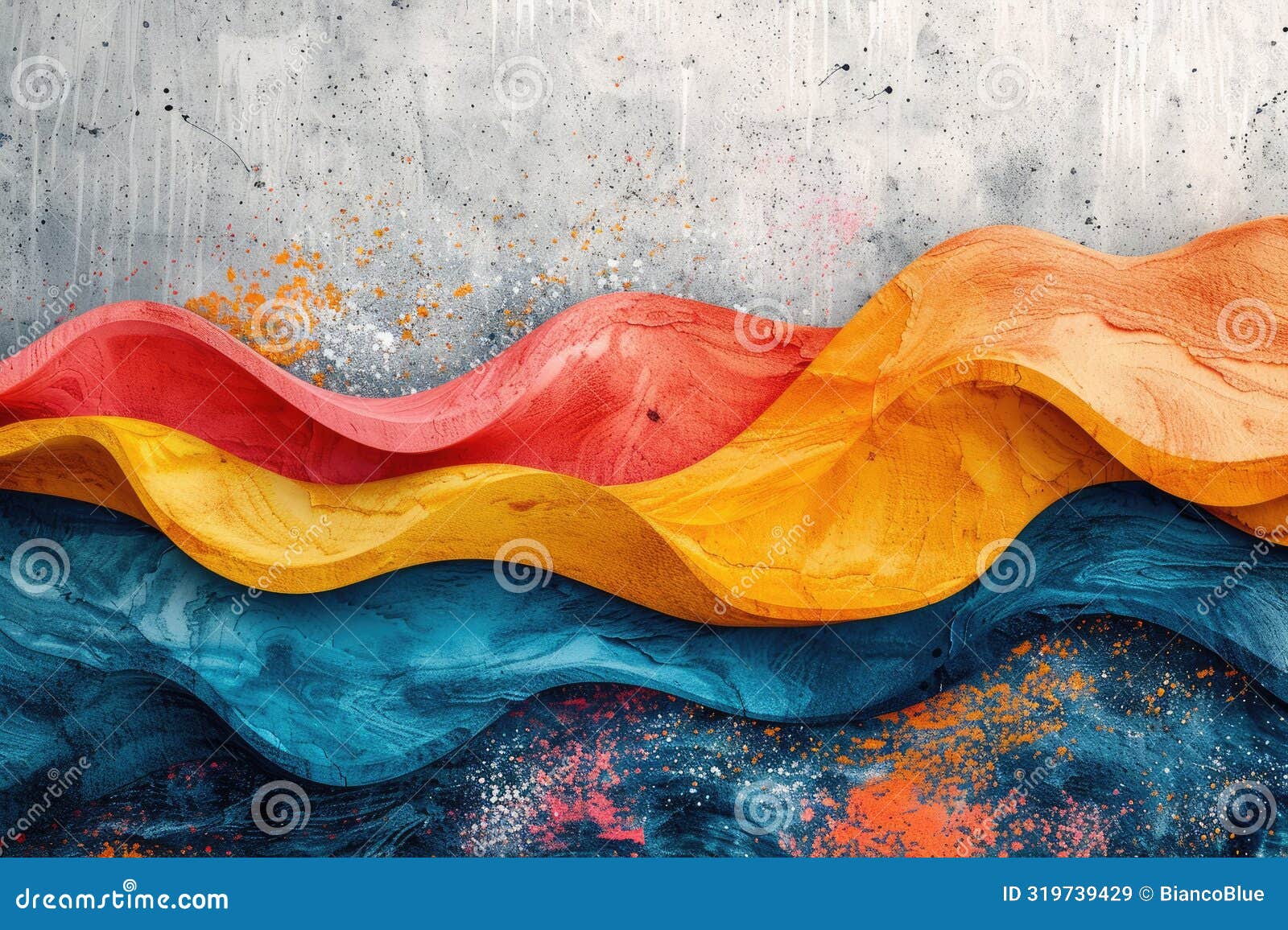 A Beachy Pattern Design Inspired by Beaches of Tel Aviv. AIG51A Stock ...