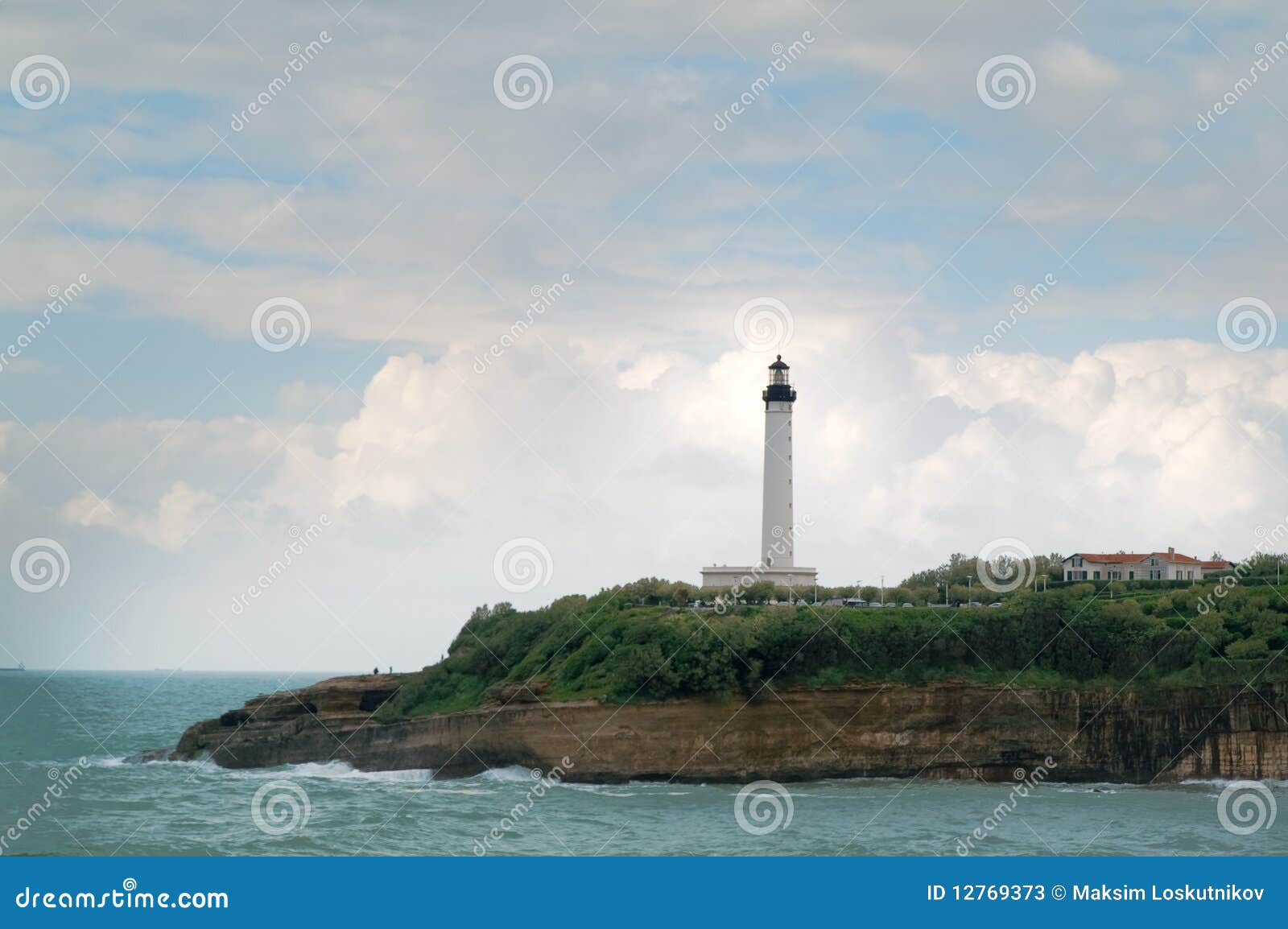 Beacon stock image. Image of french, blue, landmark, house - 12769373
