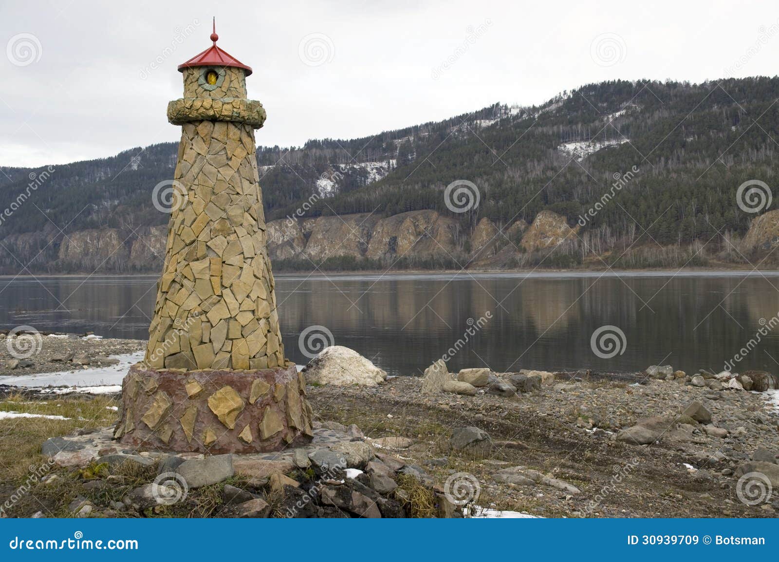 Beacon. stock image. Image of water, sailing, seaside - 30939709