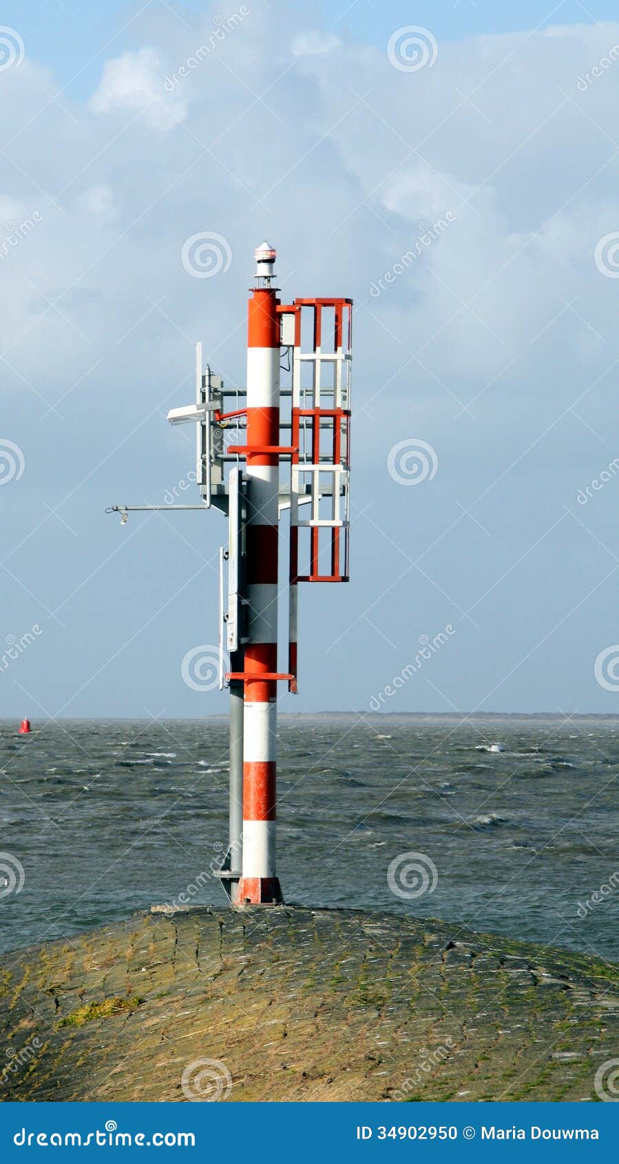 Beacon at the harbour stock photo. Image of beacon, outdoors - 34902950