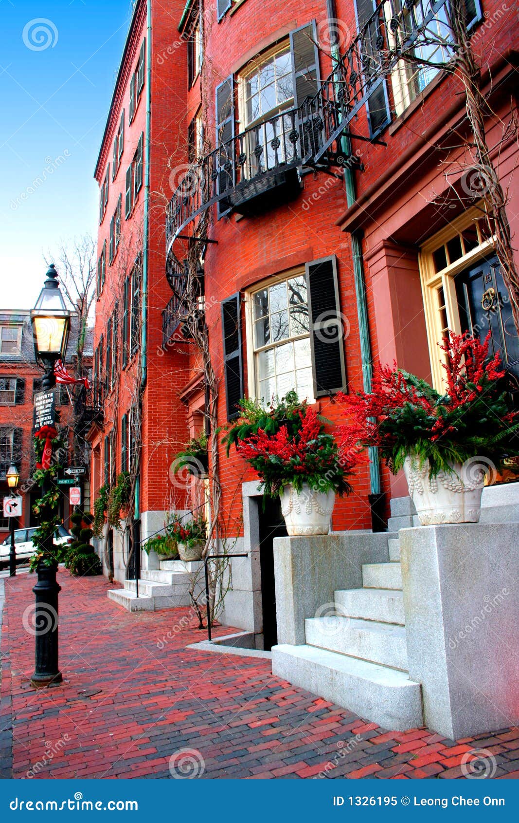 Beacon Hill, Boston stock image. Image of city, apartment - 1326195