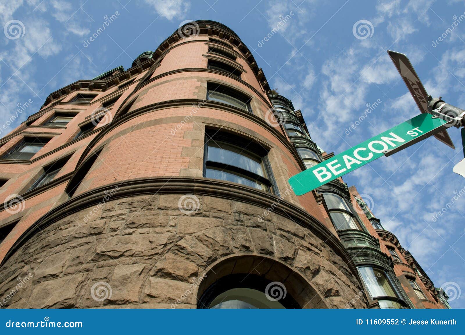 Beacon Street in Boston stock photo. Image of massachusetts - 11609552