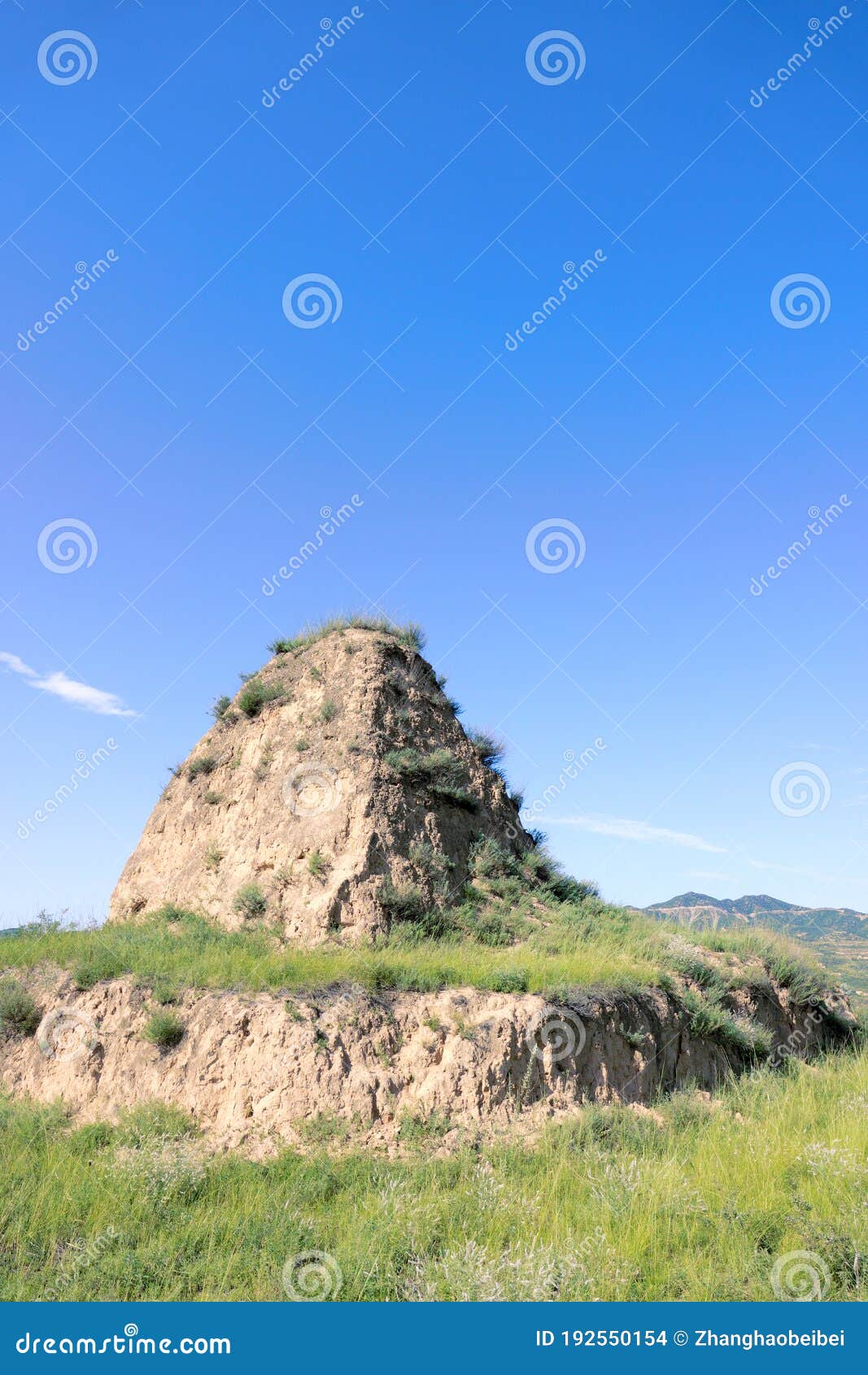 Beacon Tower stock photo. Image of slope, blue, ruins - 192550154