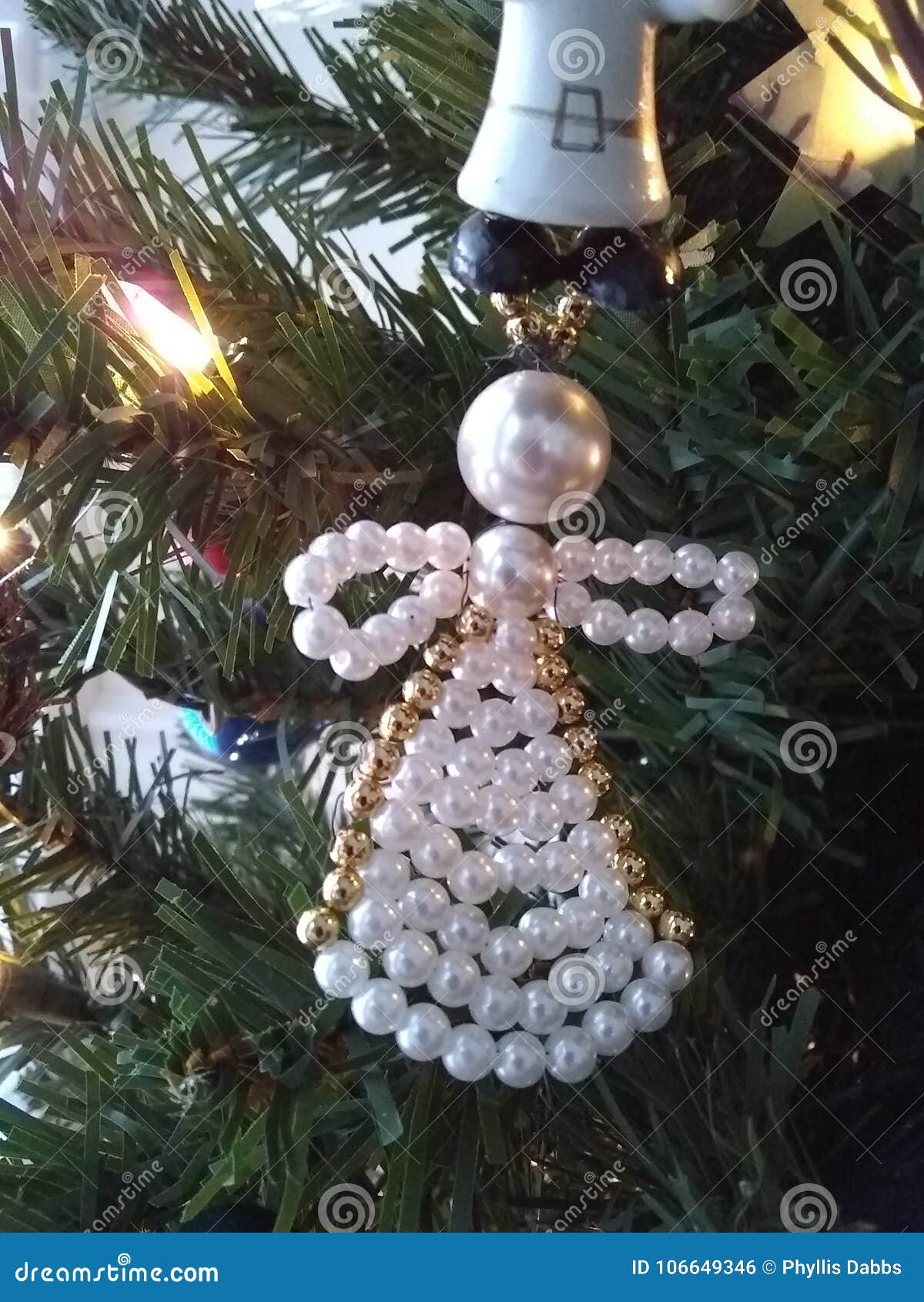 Bead angel stock photo. Image of bead, holiday, angel - 106649346