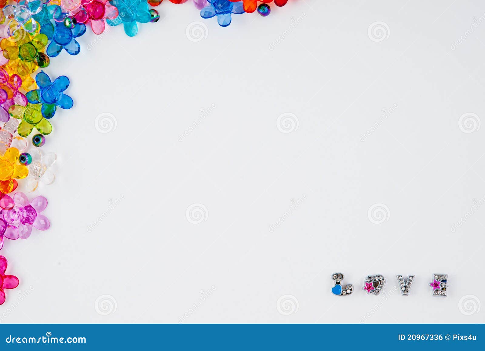 Bead Frame stock photo. Image of bright, colorful, isolated - 20967336
