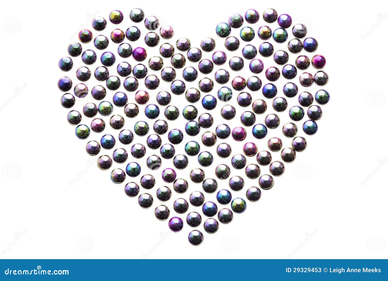 Bead Heart stock image. Image of bead, white, shiny, stones - 29329453