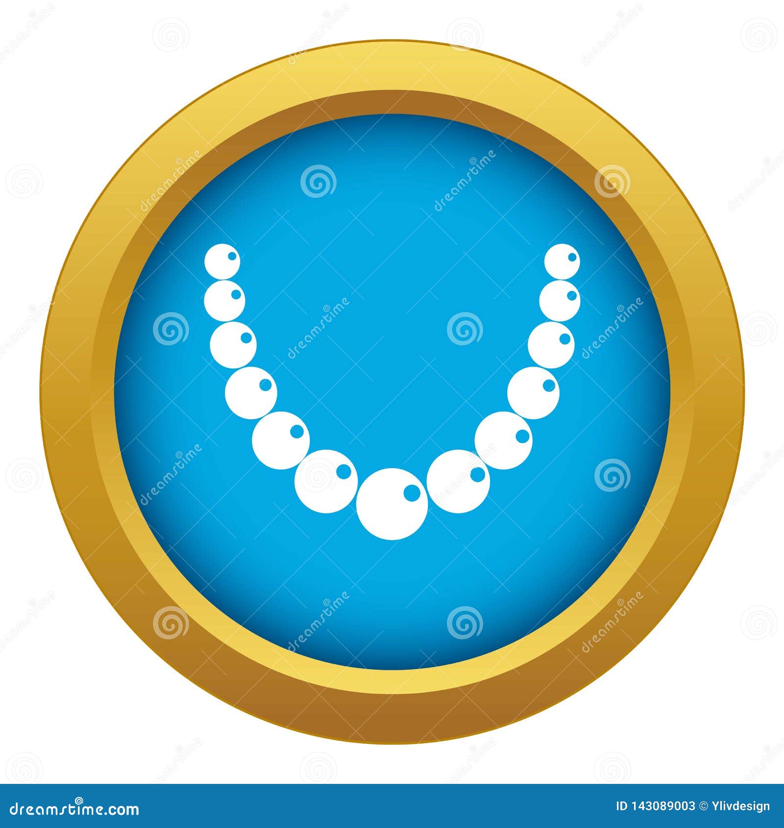 Bead Icon Vector. Trendy Flat Bead Icon From Religion Collection ...