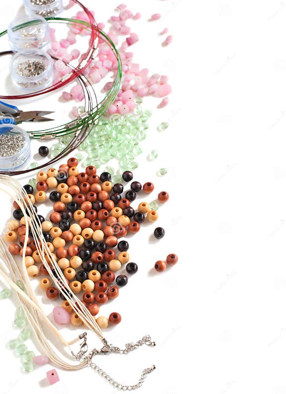 Bead making accessories stock image. Image of isolated - 30695795