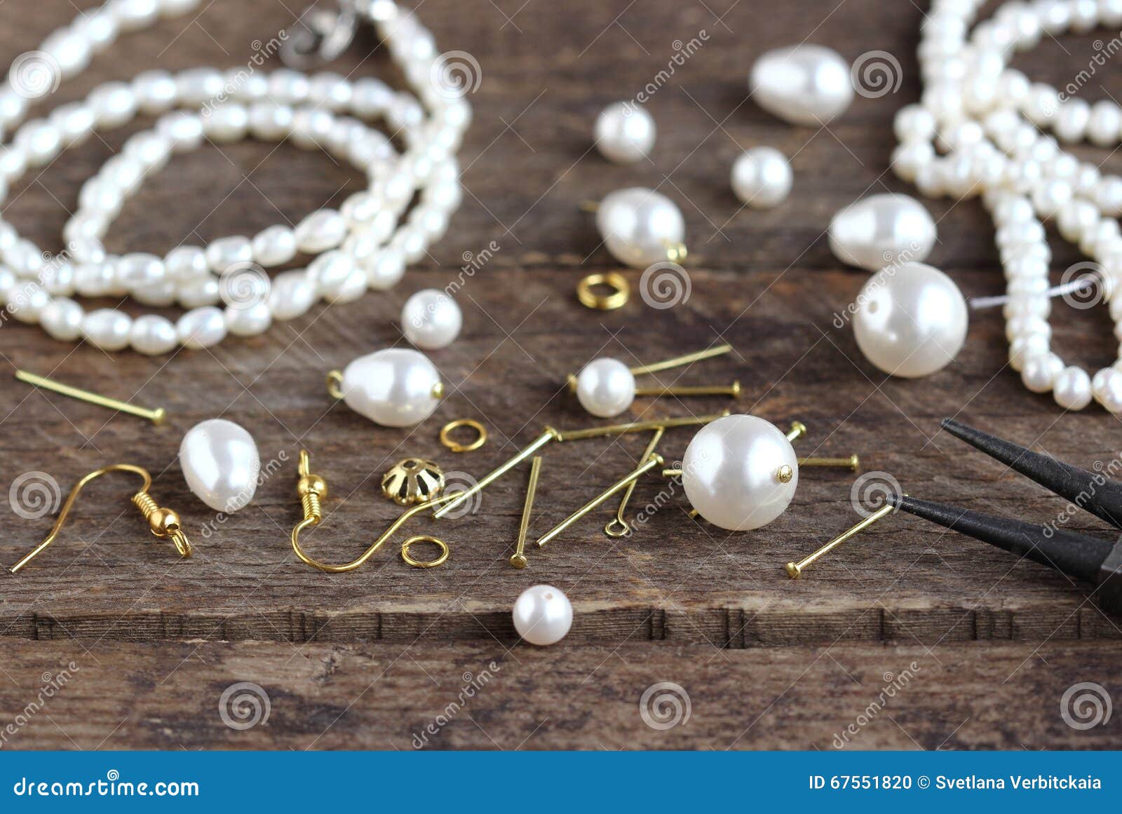 Bead making accessories stock photo. Image of create - 67551820