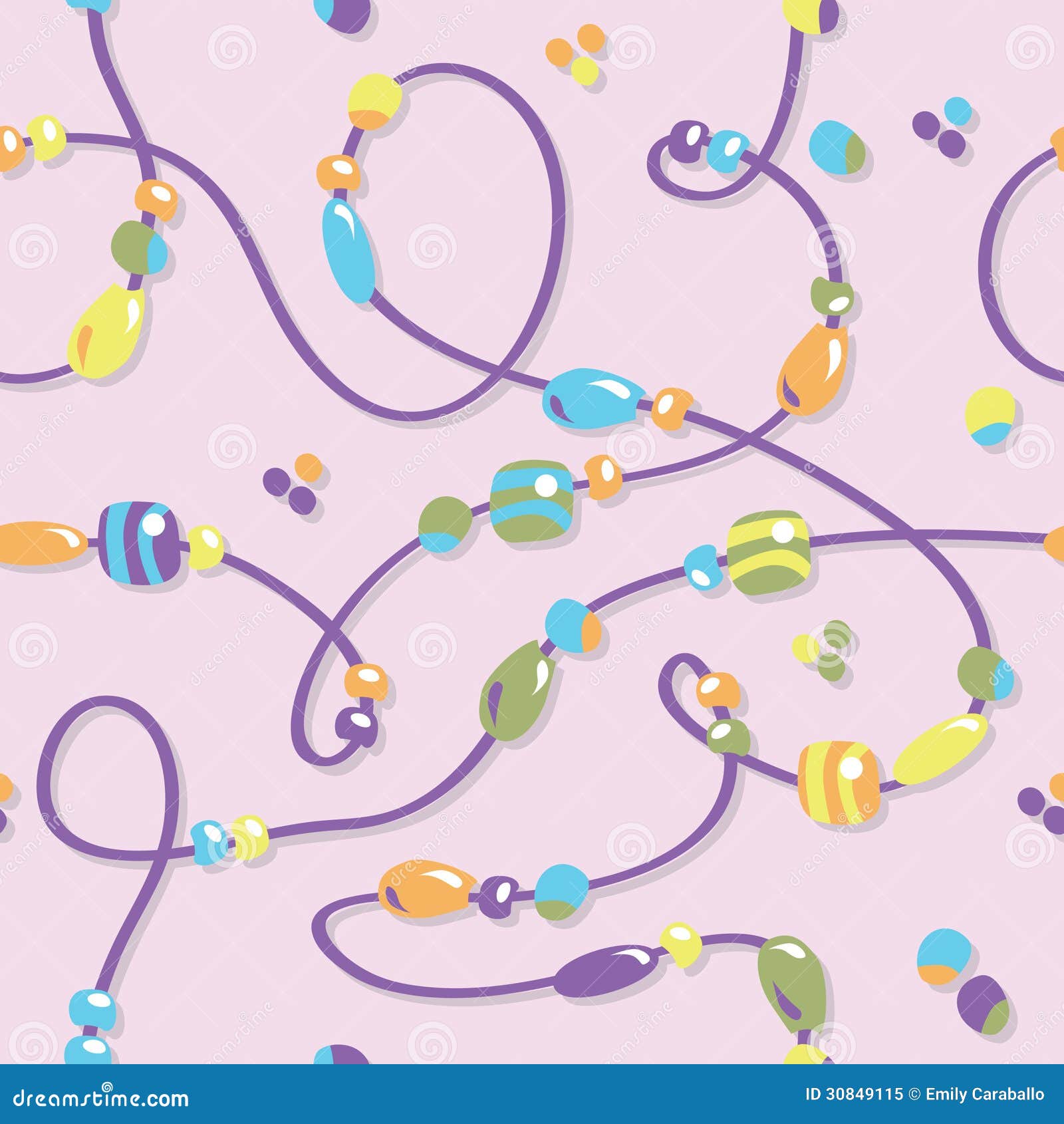 Bead Pattern stock illustration. Illustration of mardigras - 30849115
