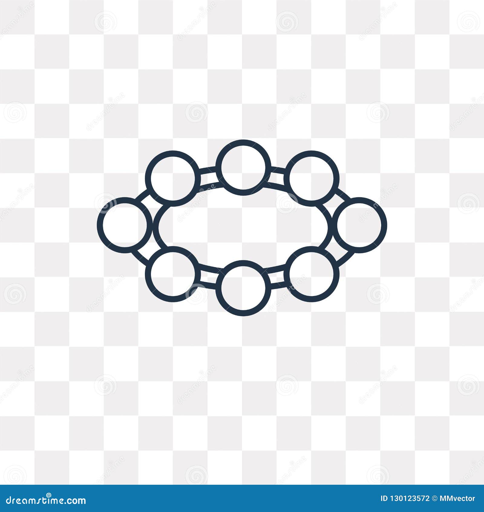 Bead Vector Icon In 6 Different Modern Styles. Black, Two Colored Bead ...