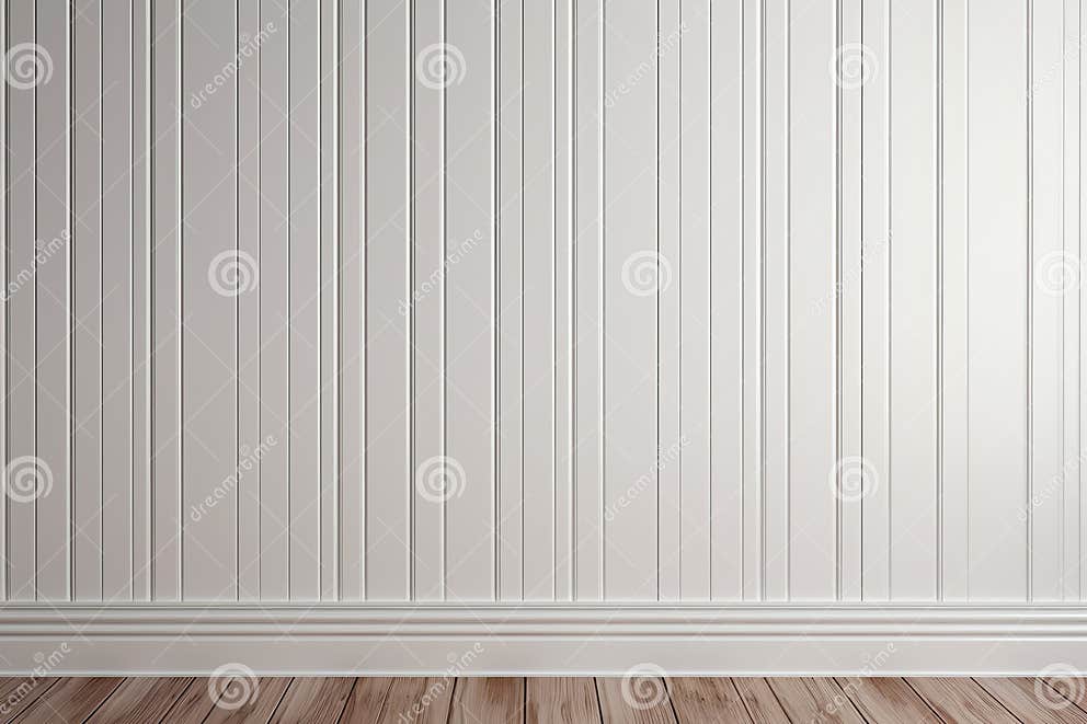 Beadboard Panels Wall Texture Stock Illustration - Illustration of ...