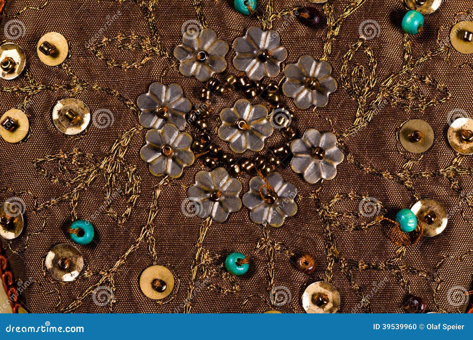 Beaded fabric stock illustration. Illustration of full - 39539960