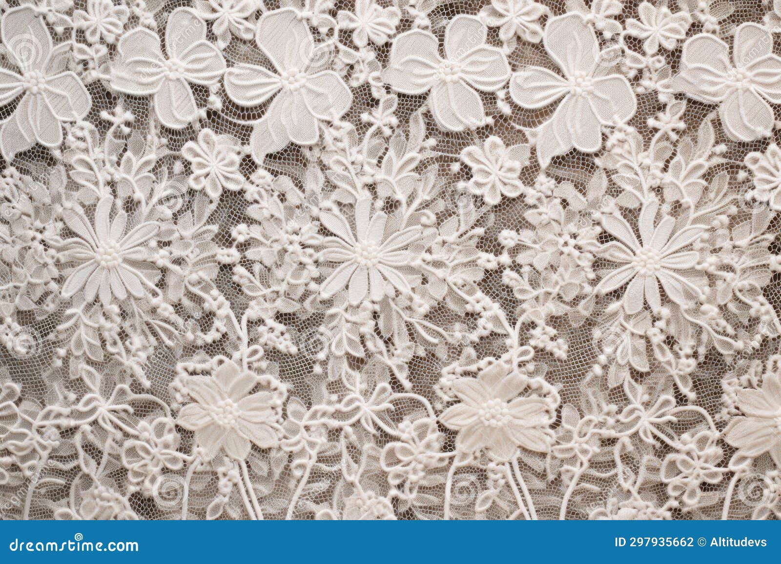 Beaded lace spread flat stock photo. Image of item, background - 297935662