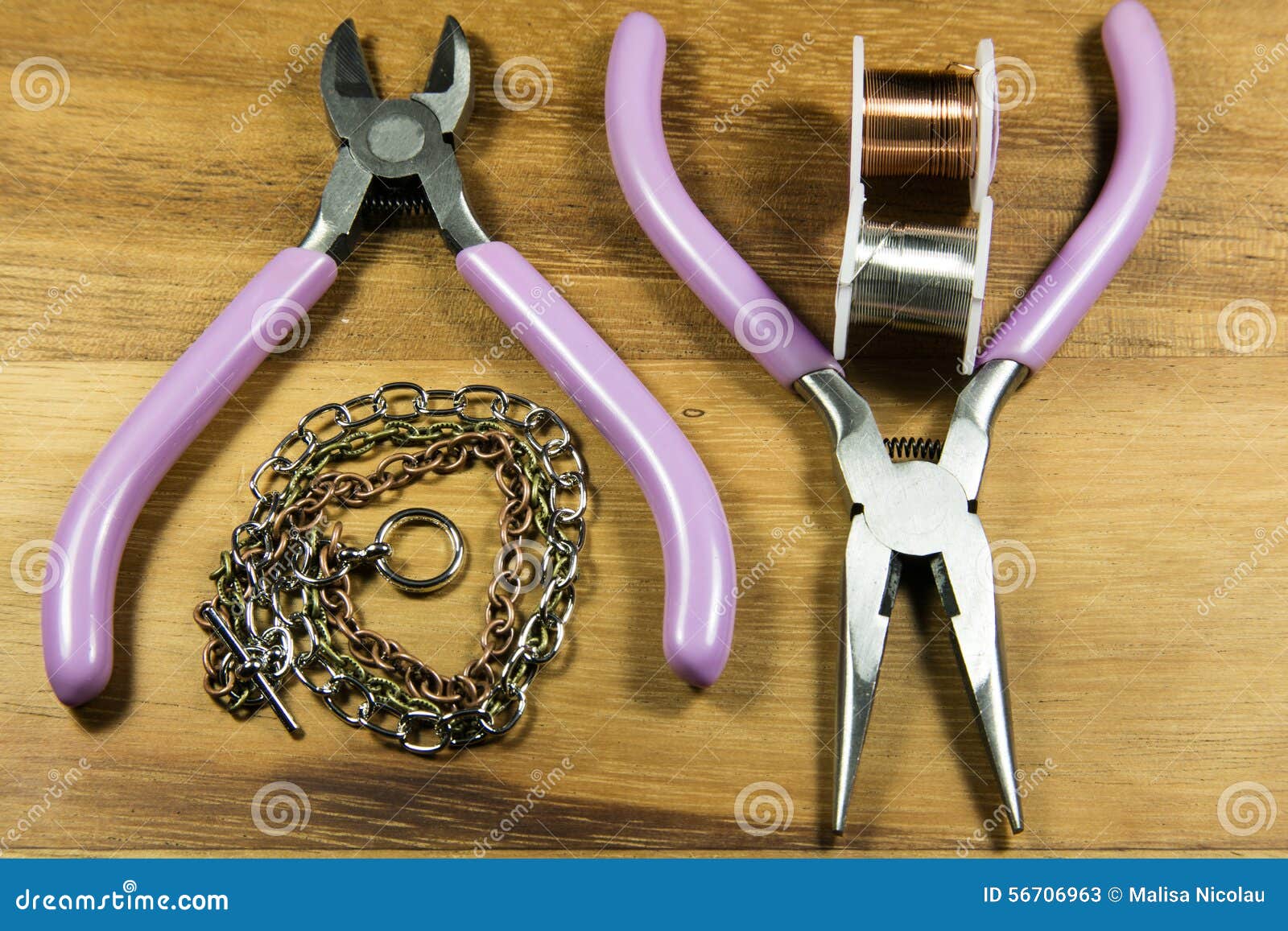 Beading and Craft Tools stock image. Image of link, person - 56706963