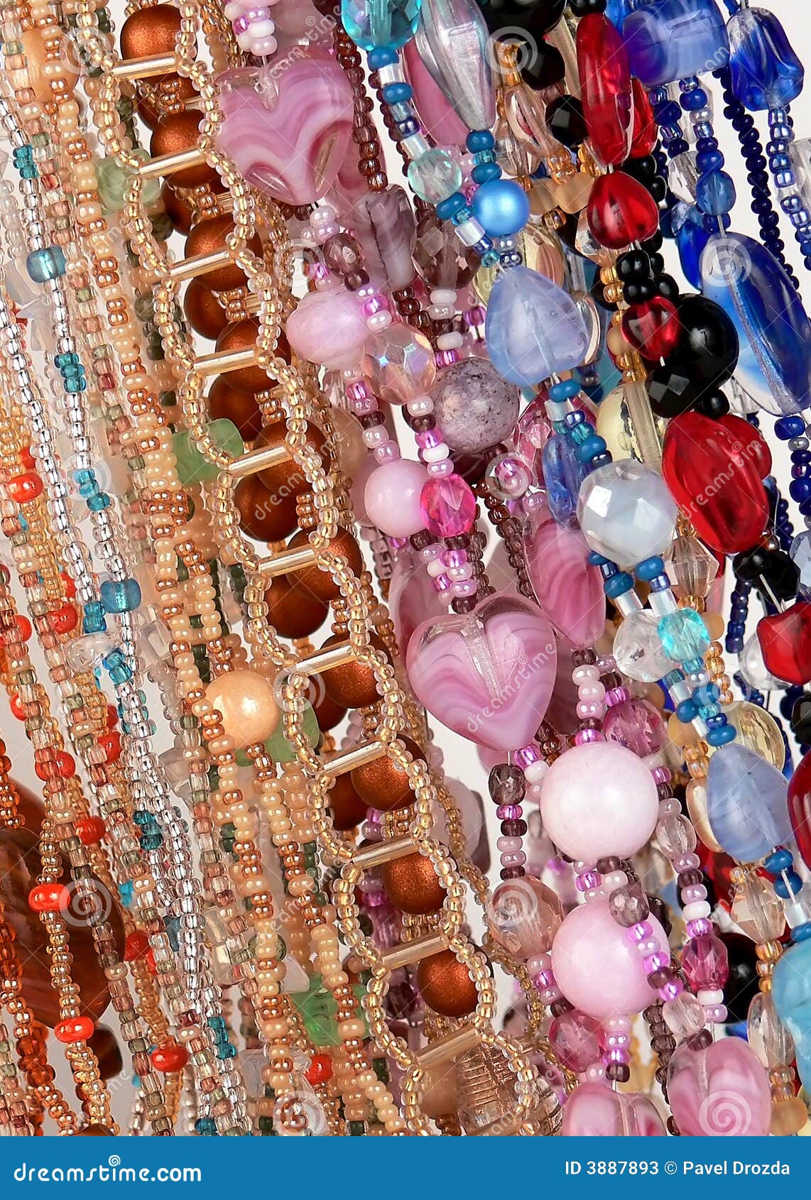 Beads stock image. Image of still, colorful, jewelry, life - 3887893