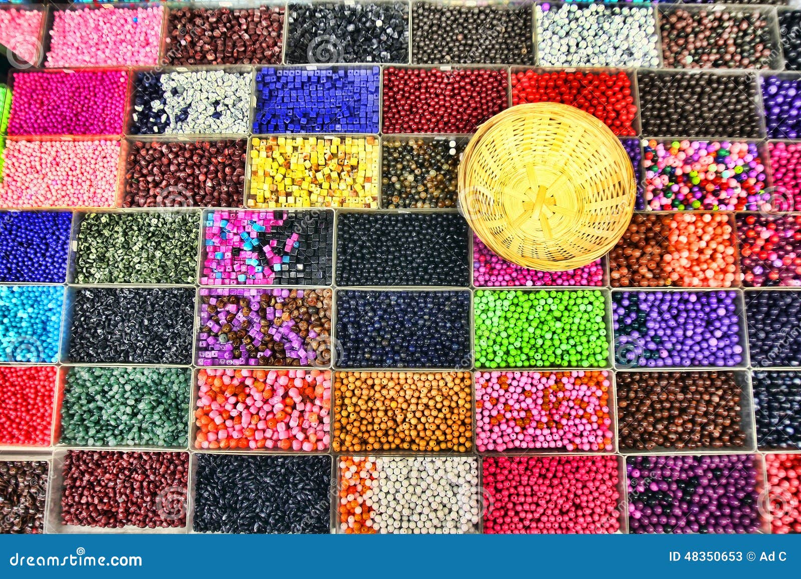 Beads in Boxes stock image. Image of talent, game, blue - 48350653