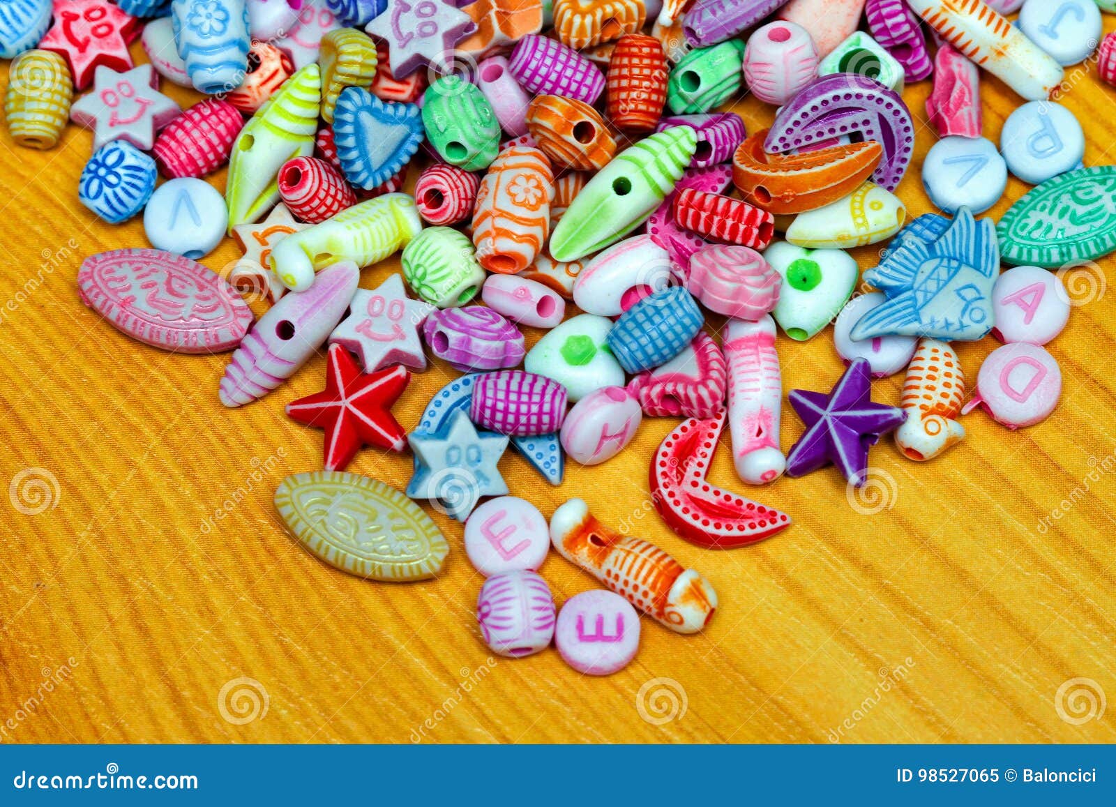 Beads elements stock image. Image of pearls, educational - 98527065
