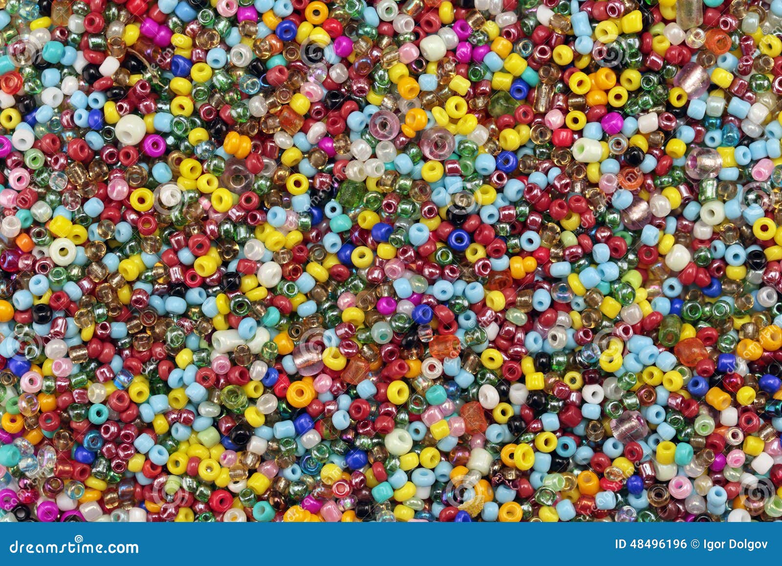 Beads stock photo. Image of colored, balls, glassy, eyelet - 48496196