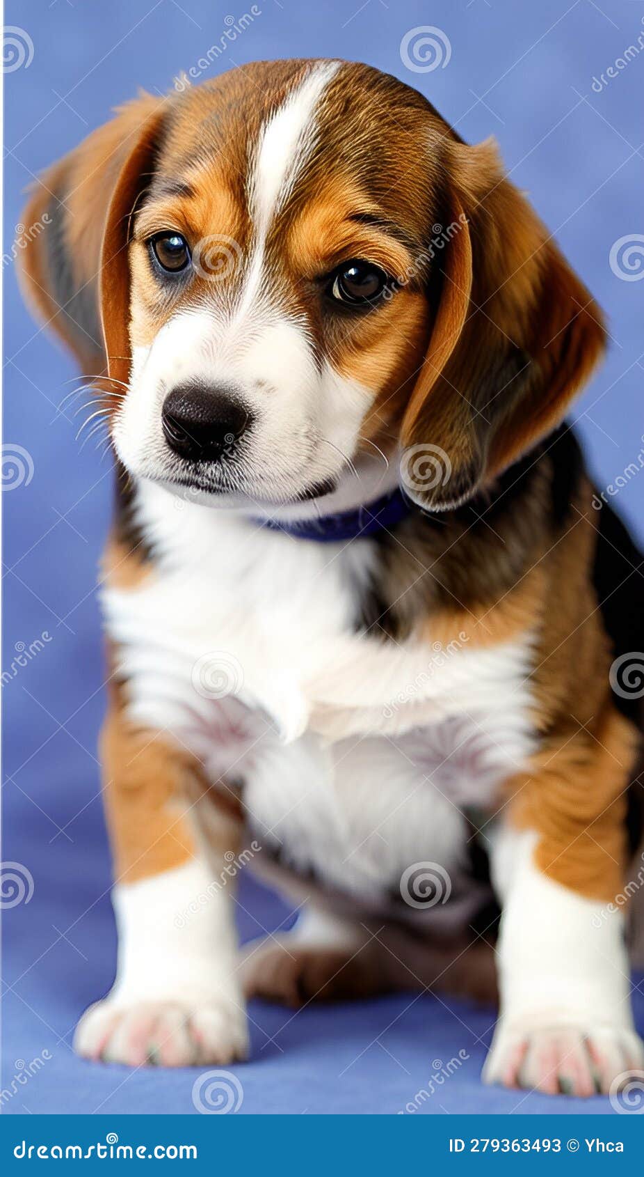 Beagle Dog Illustration Artificial Intelligence Artwork Generated Stock ...