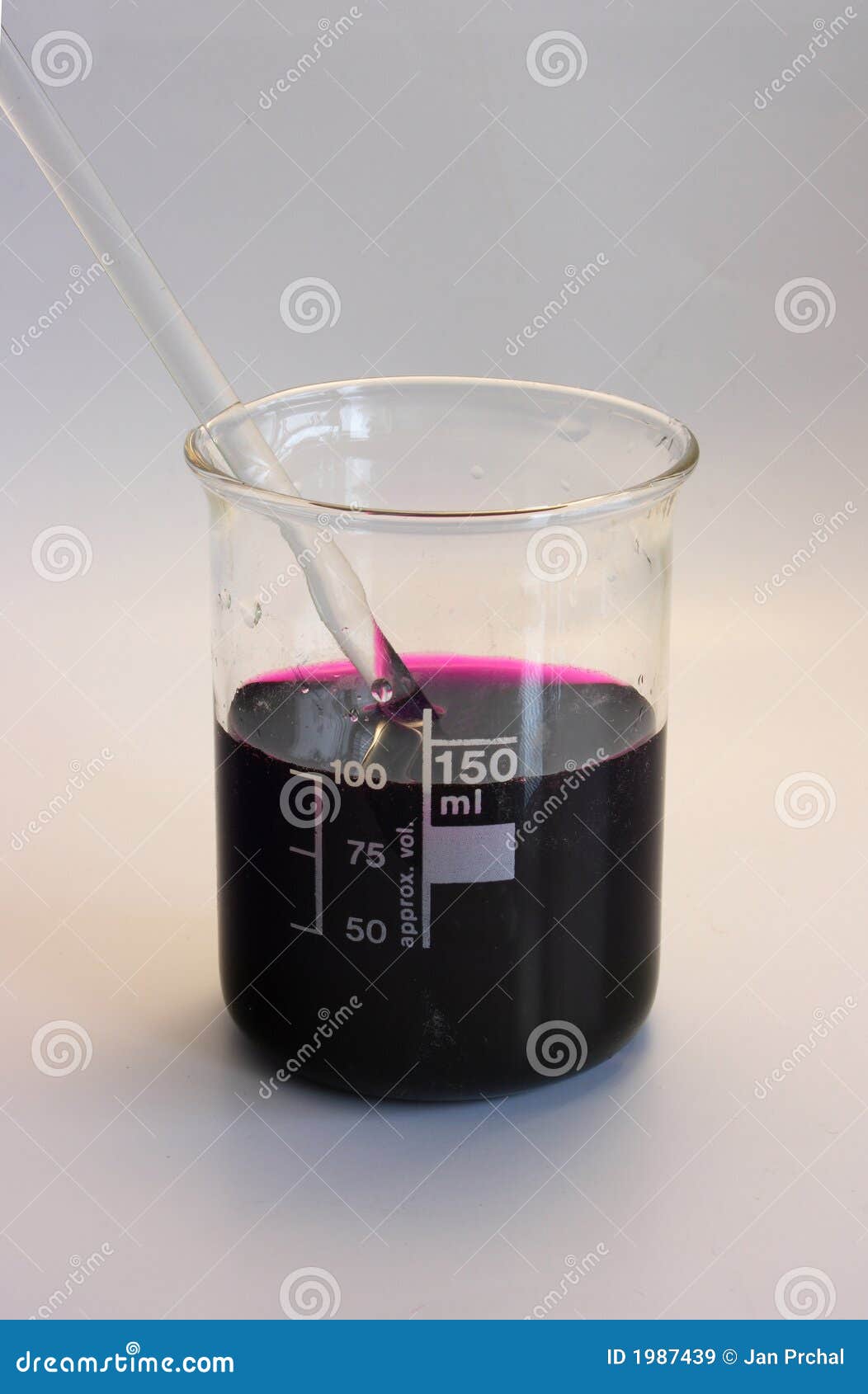 Beaker stock image. Image of concoction, glassware, biological - 1987439