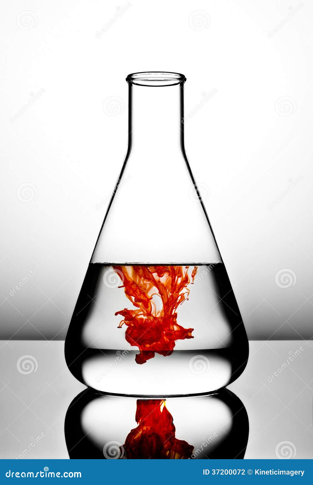 Beaker with blood stock photo. Image of inquiry, analysis - 37200072
