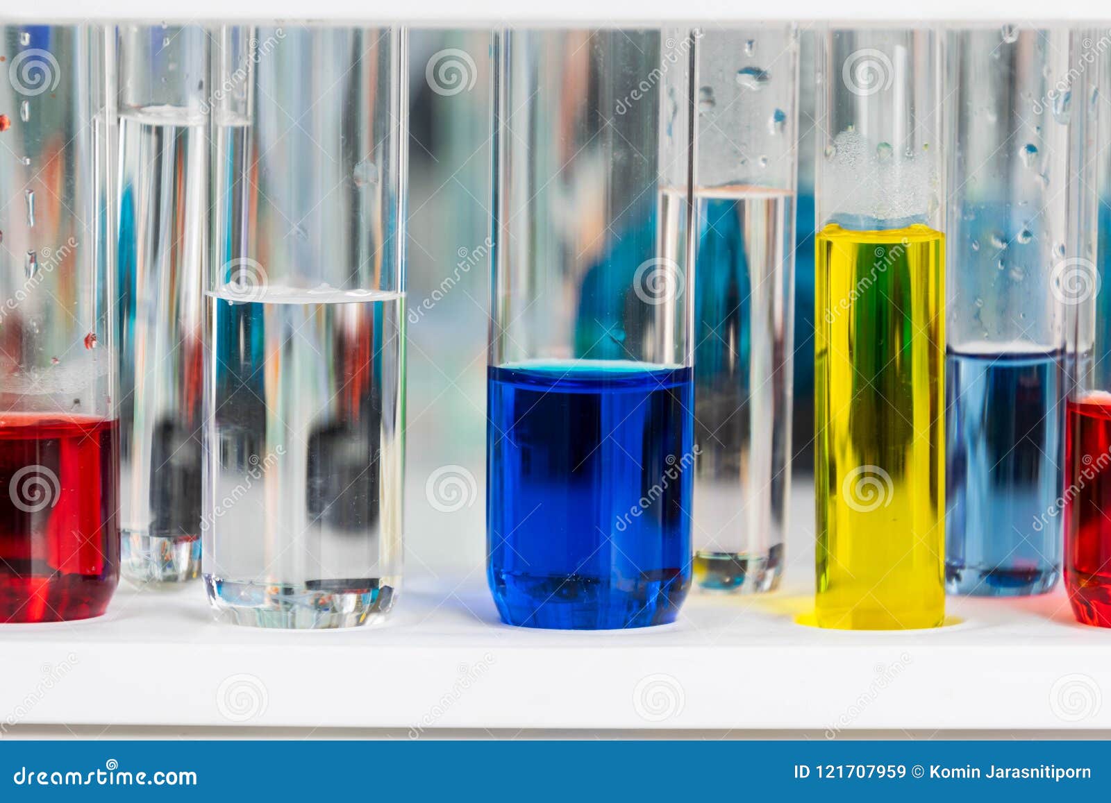 Beaker and Colorful Liquid. Stock Image - Image of beaker, microbiology ...