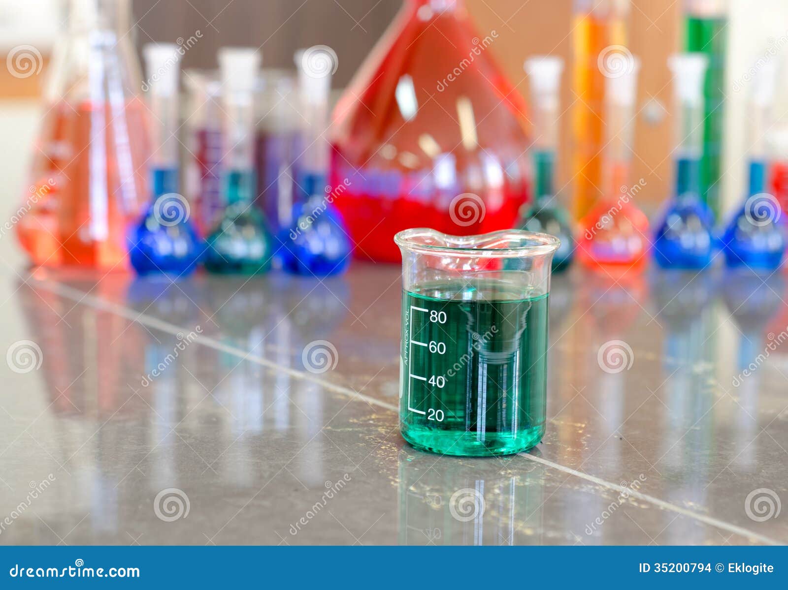 Beaker Filled with Green Chemical Stock Photo - Image of experiment ... Beaker Filled with Green Chemical Stock Photo - Image of experiment ...