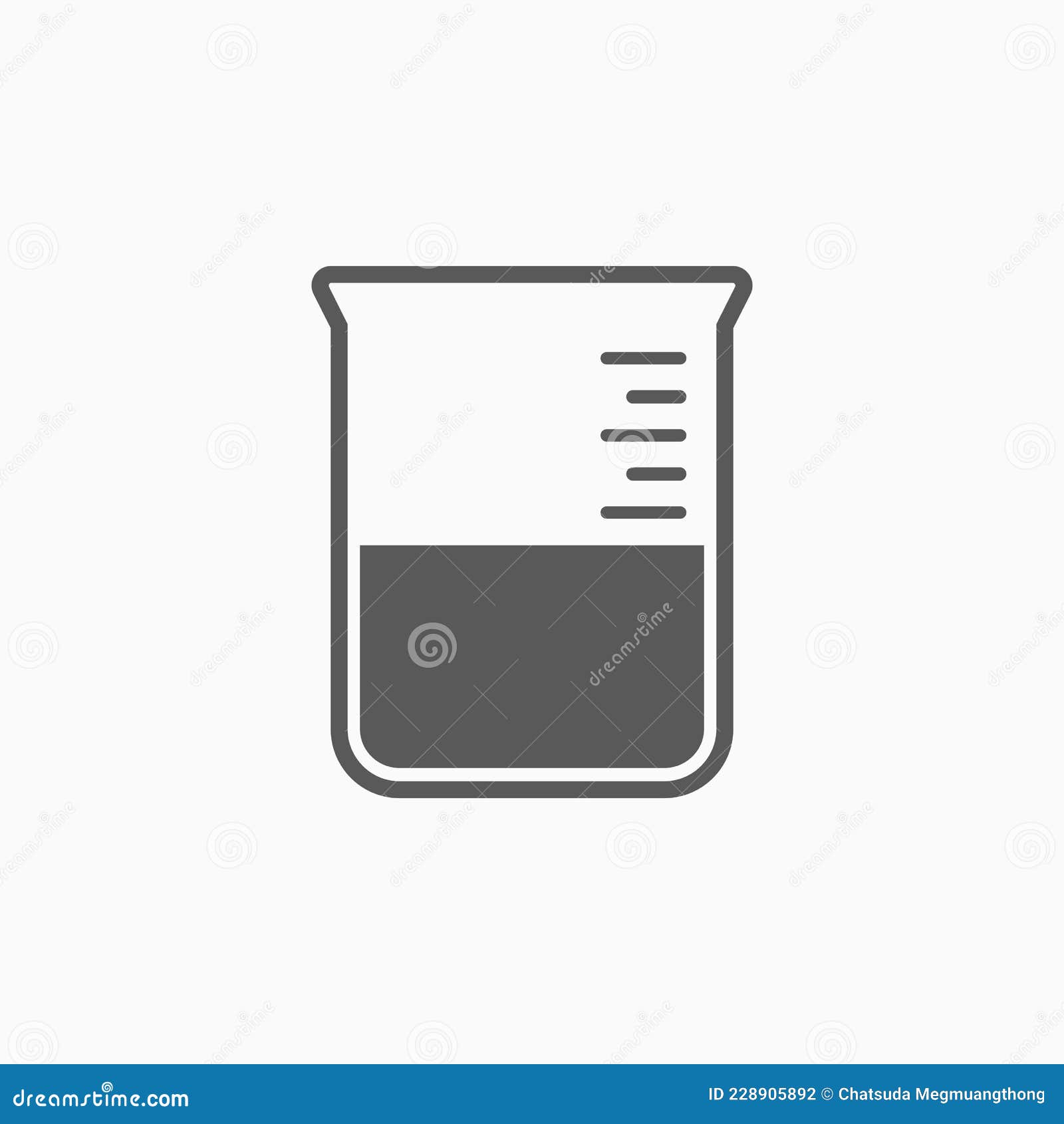 Beaker Icon Vector