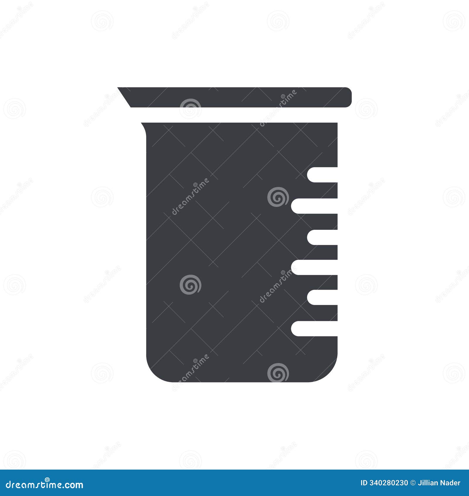 Beaker Icon Cartoon Vector | CartoonDealer.com #93543337