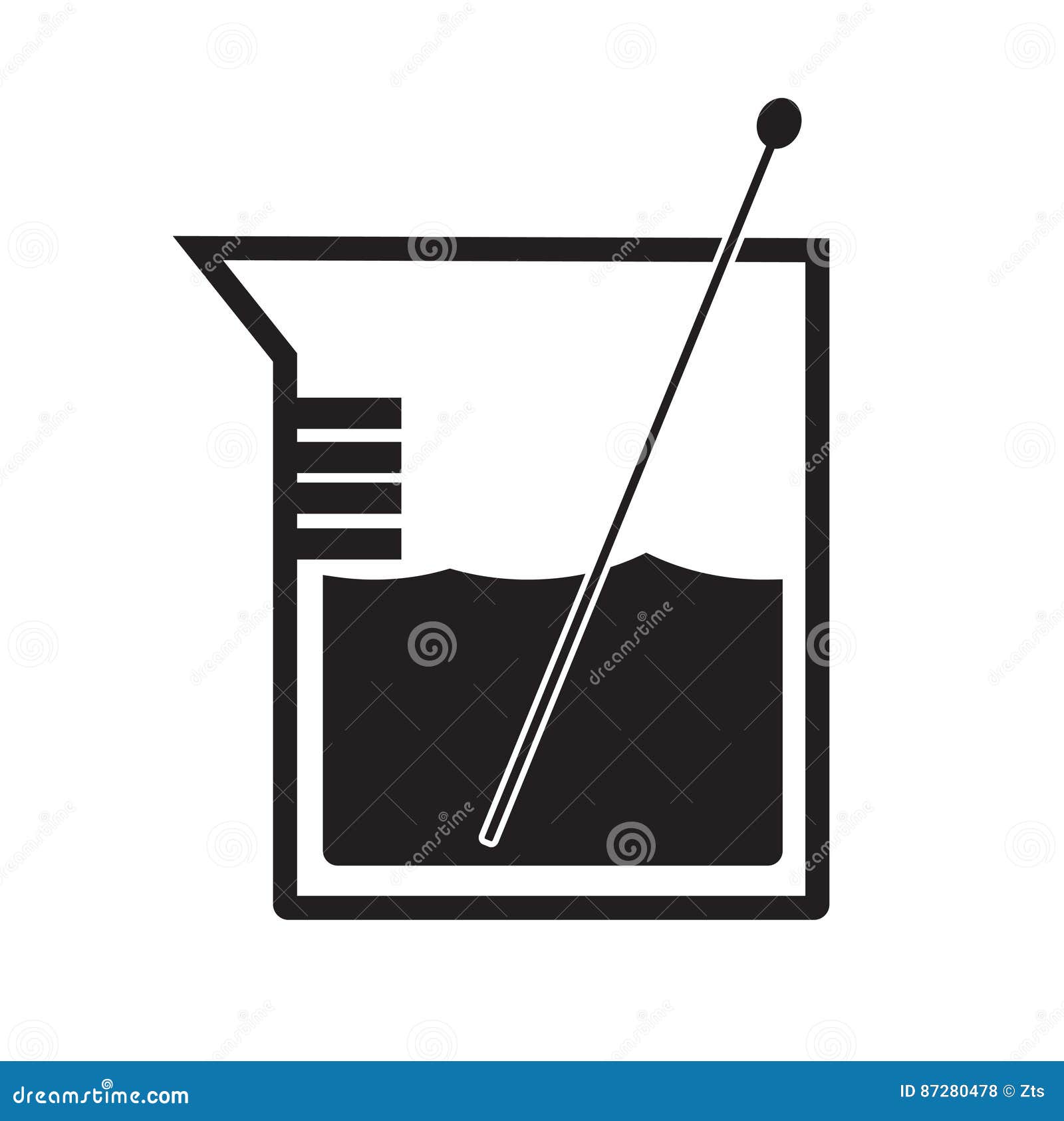 Beaker Icon Cartoon Vector | CartoonDealer.com #93543337