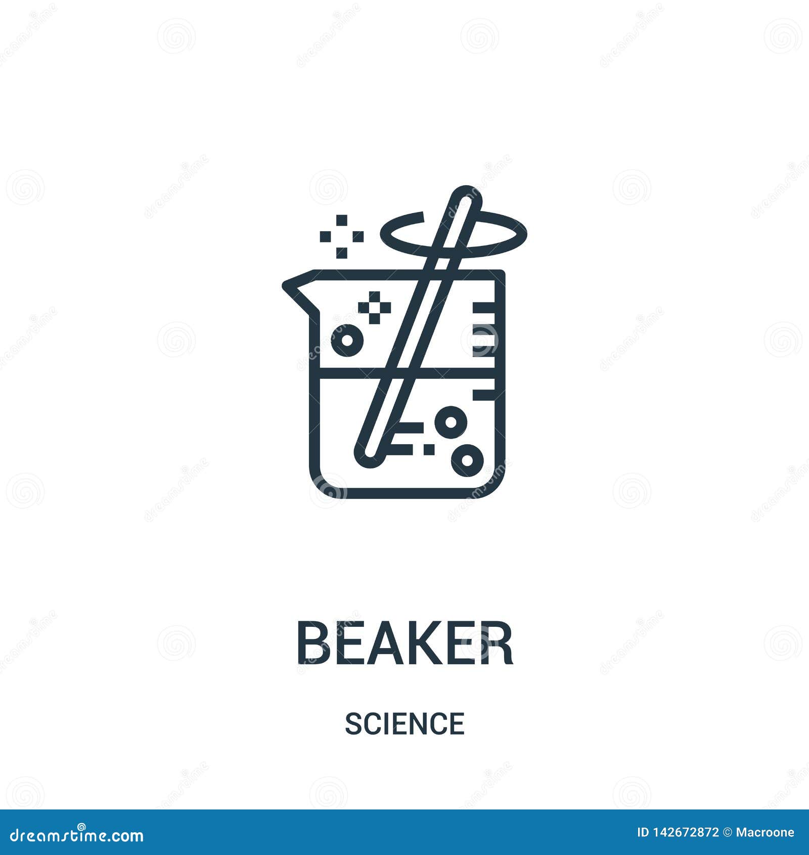 Beaker Icon Vector