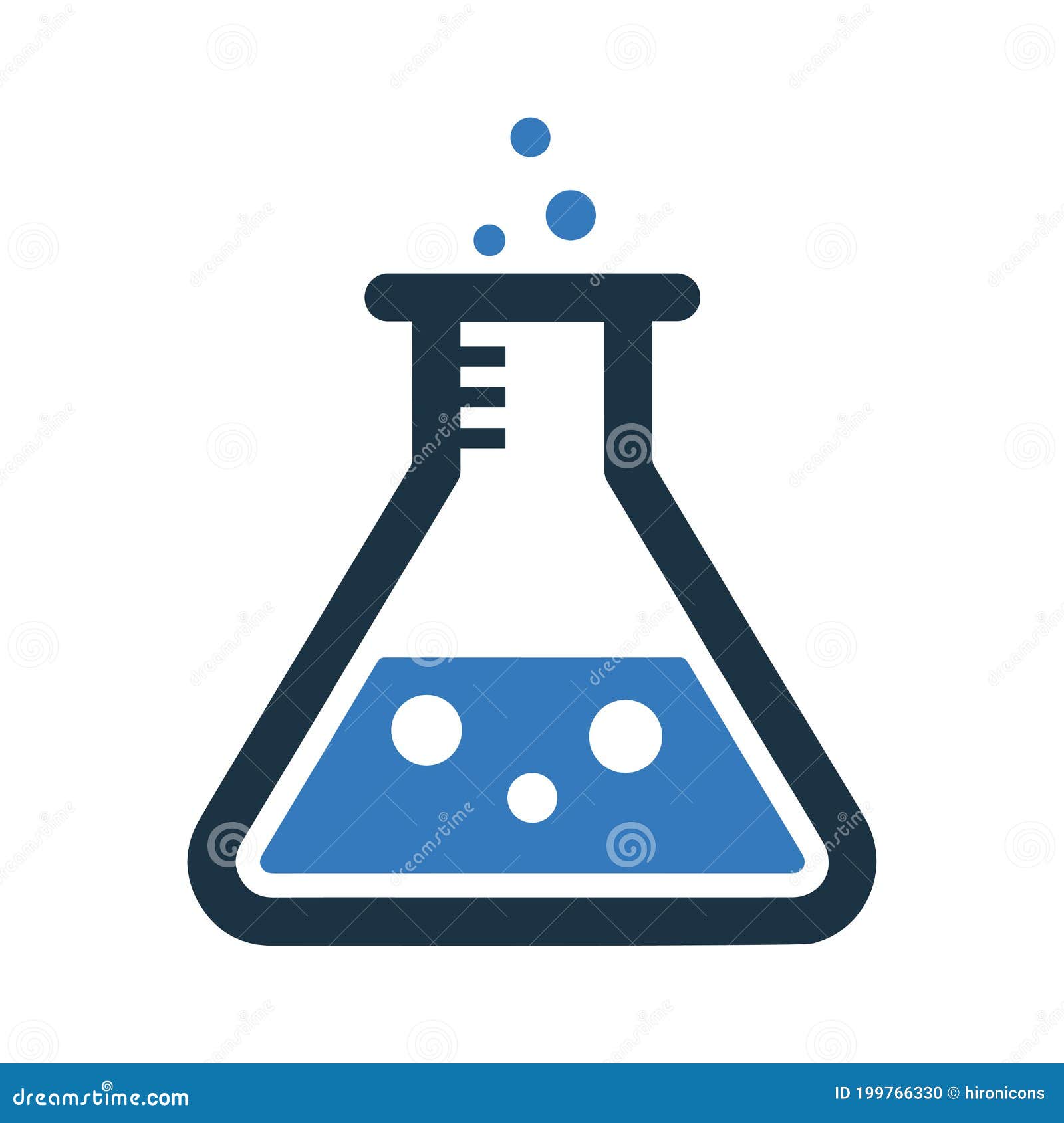 Beaker Laboratory, Test Icon. Vector Graphics Stock Vector ...