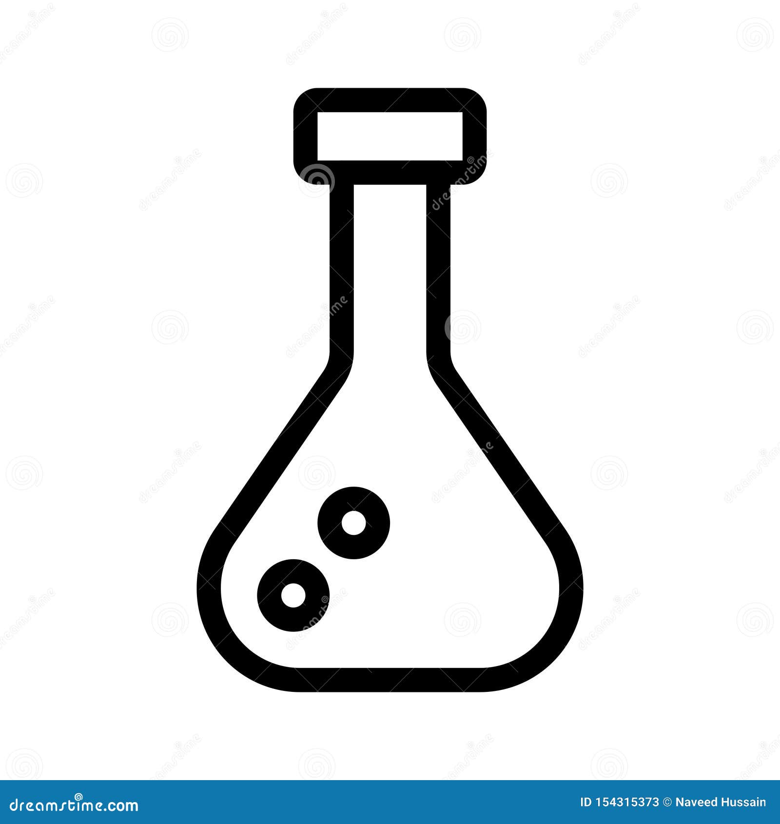 Beaker Thin Line Vector Icon Stock Vector - Illustration of liquid ... Beaker Thin Line Vector Icon Stock Vector - Illustration of liquid ...