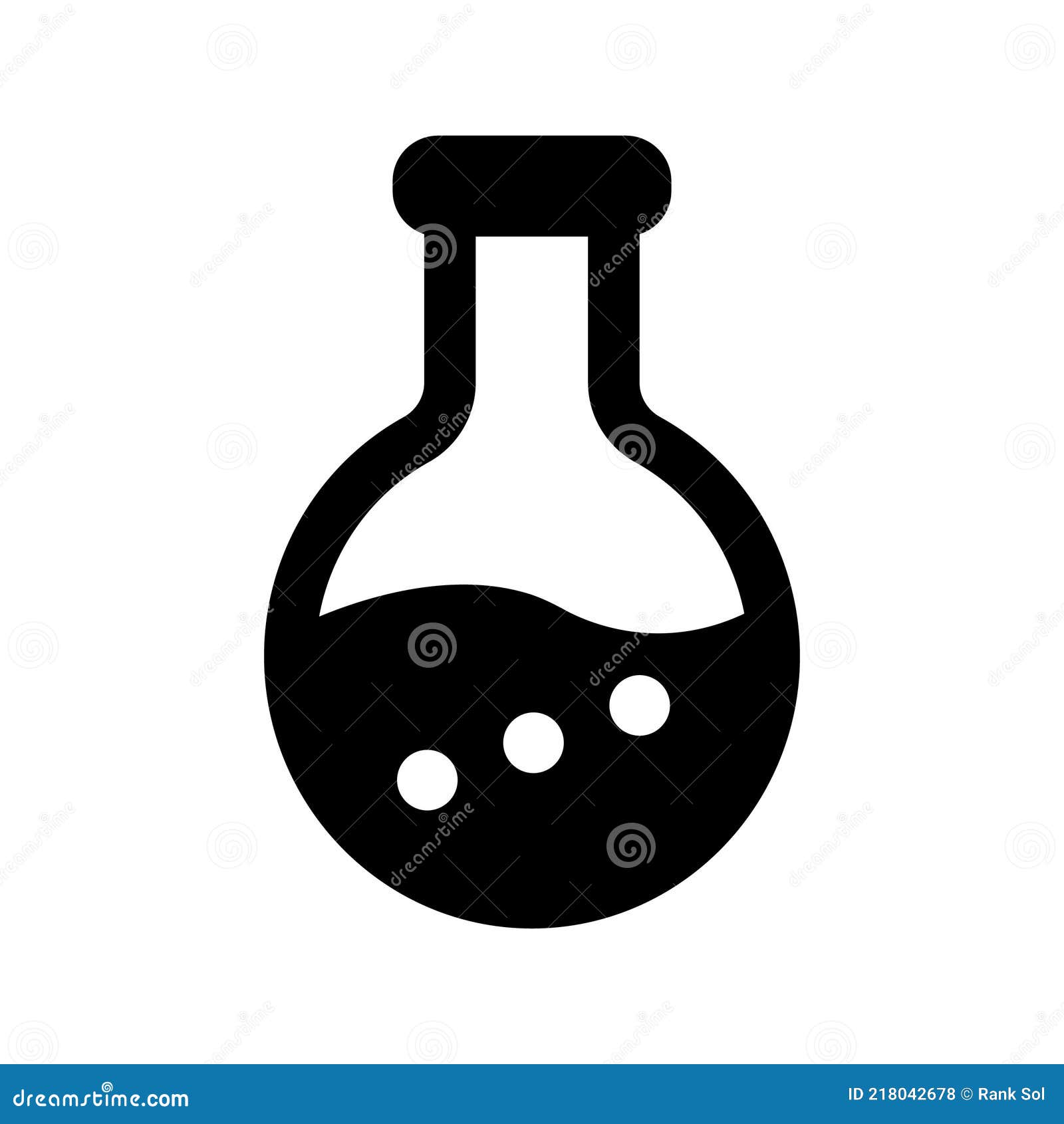Beaker Vector Icon Isolated On Transparent Background, Linear Be ...