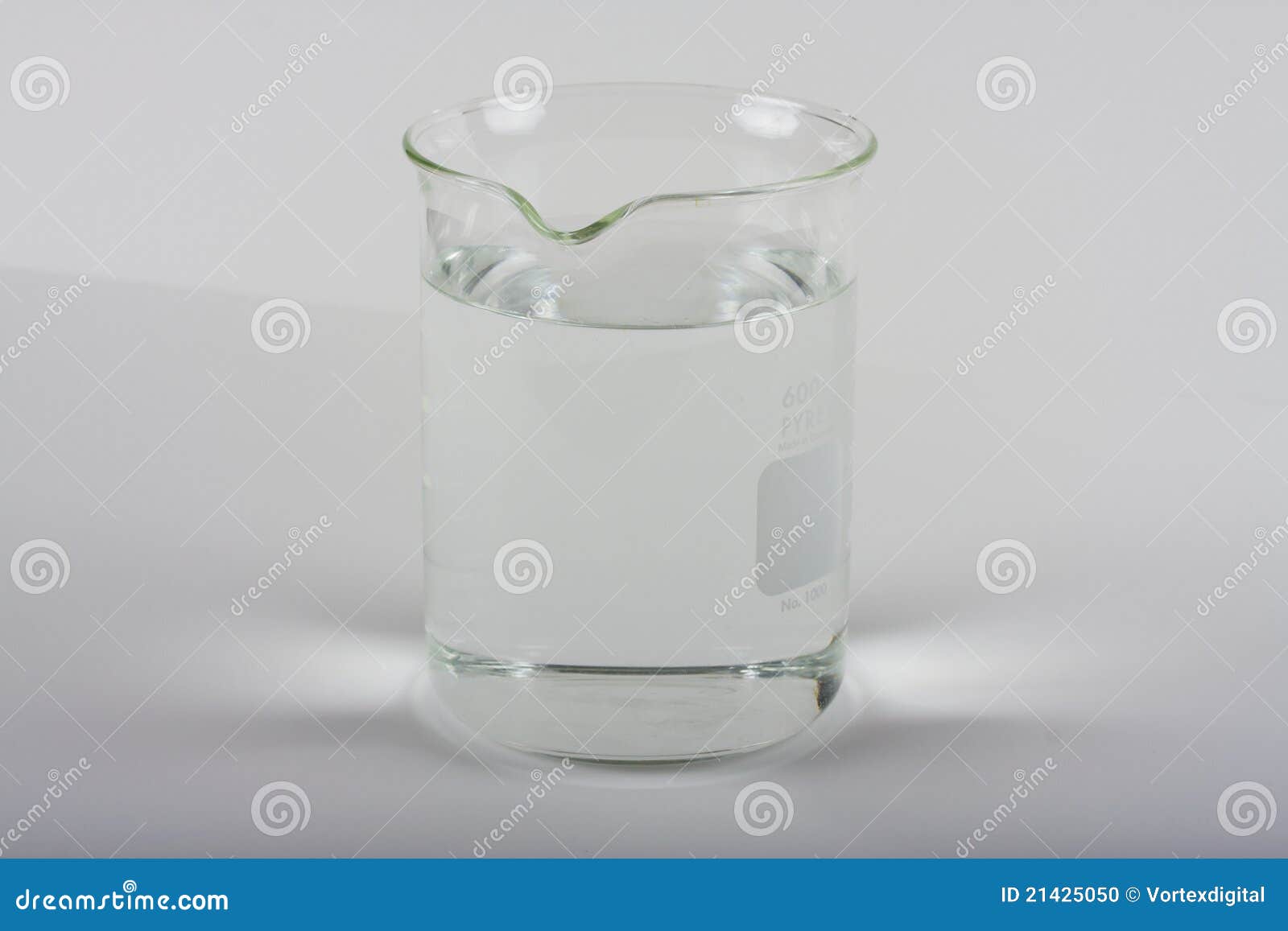 Beaker of Water stock photo. Image of white, beaker, measuring - 21425050