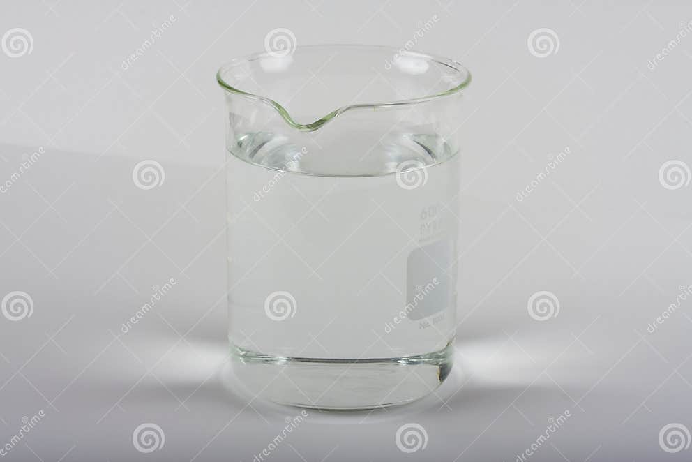 Beaker of Water stock photo. Image of white, beaker, measuring - 21425050