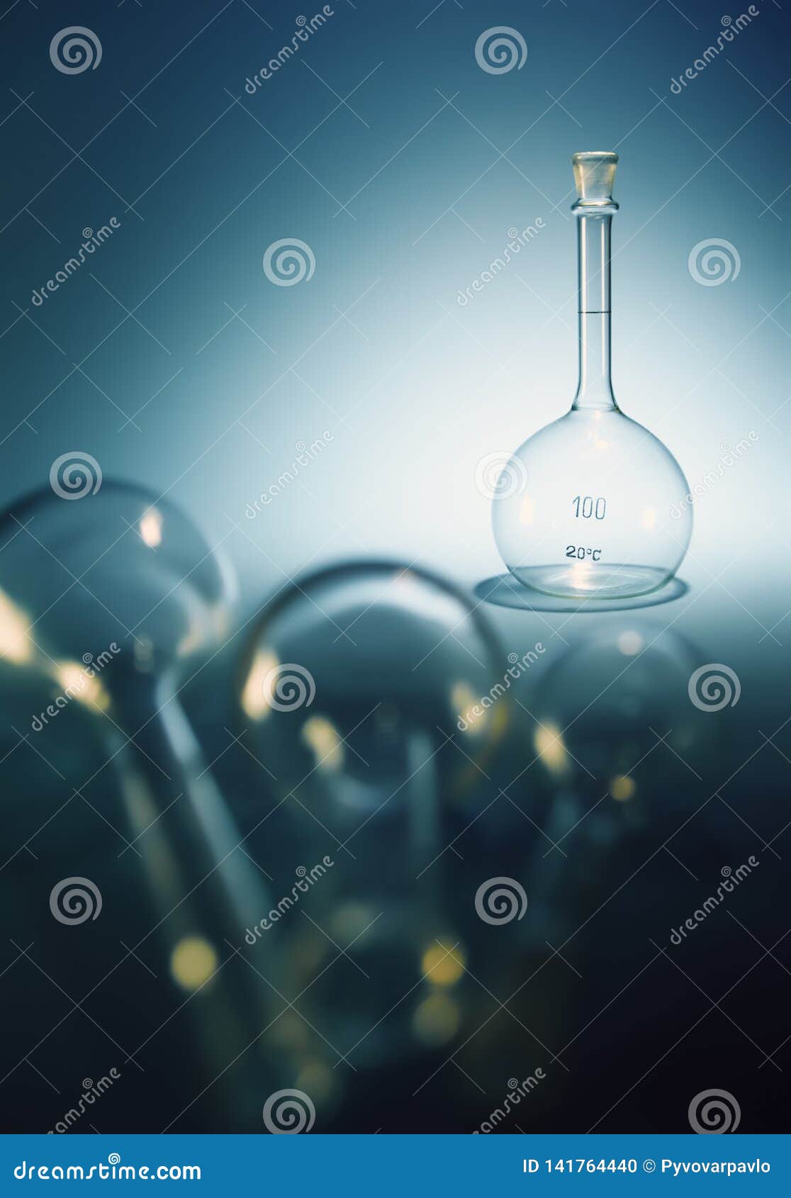 Beakers stock photo. Image of beaker, isolated, research - 141764440
