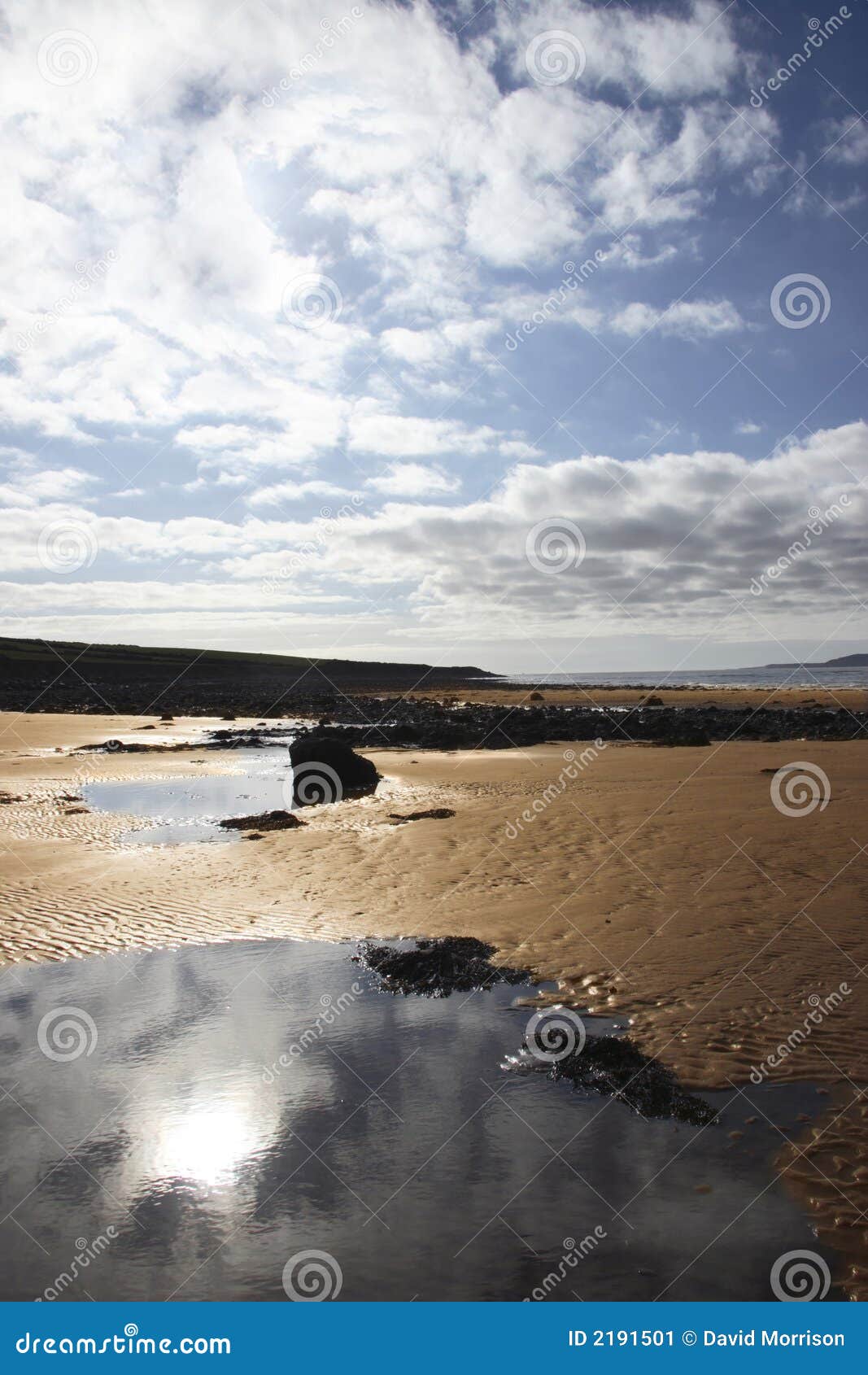 Beale beach rising stock image. Image of ireland, kerry - 2191501