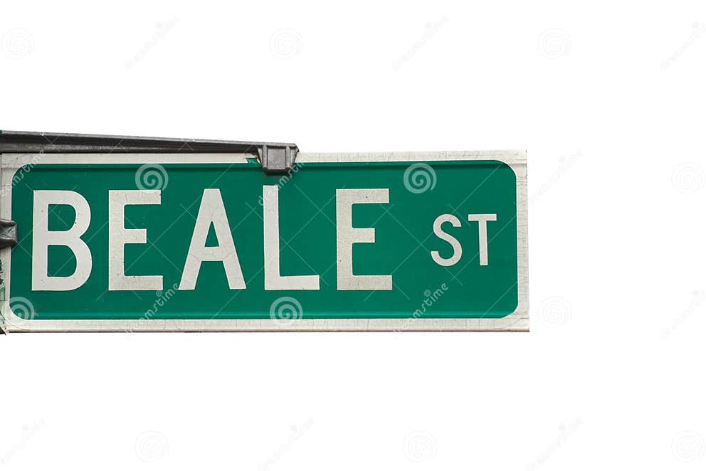 Beale street stock photo. Image of capital, blues, cutout - 17959134