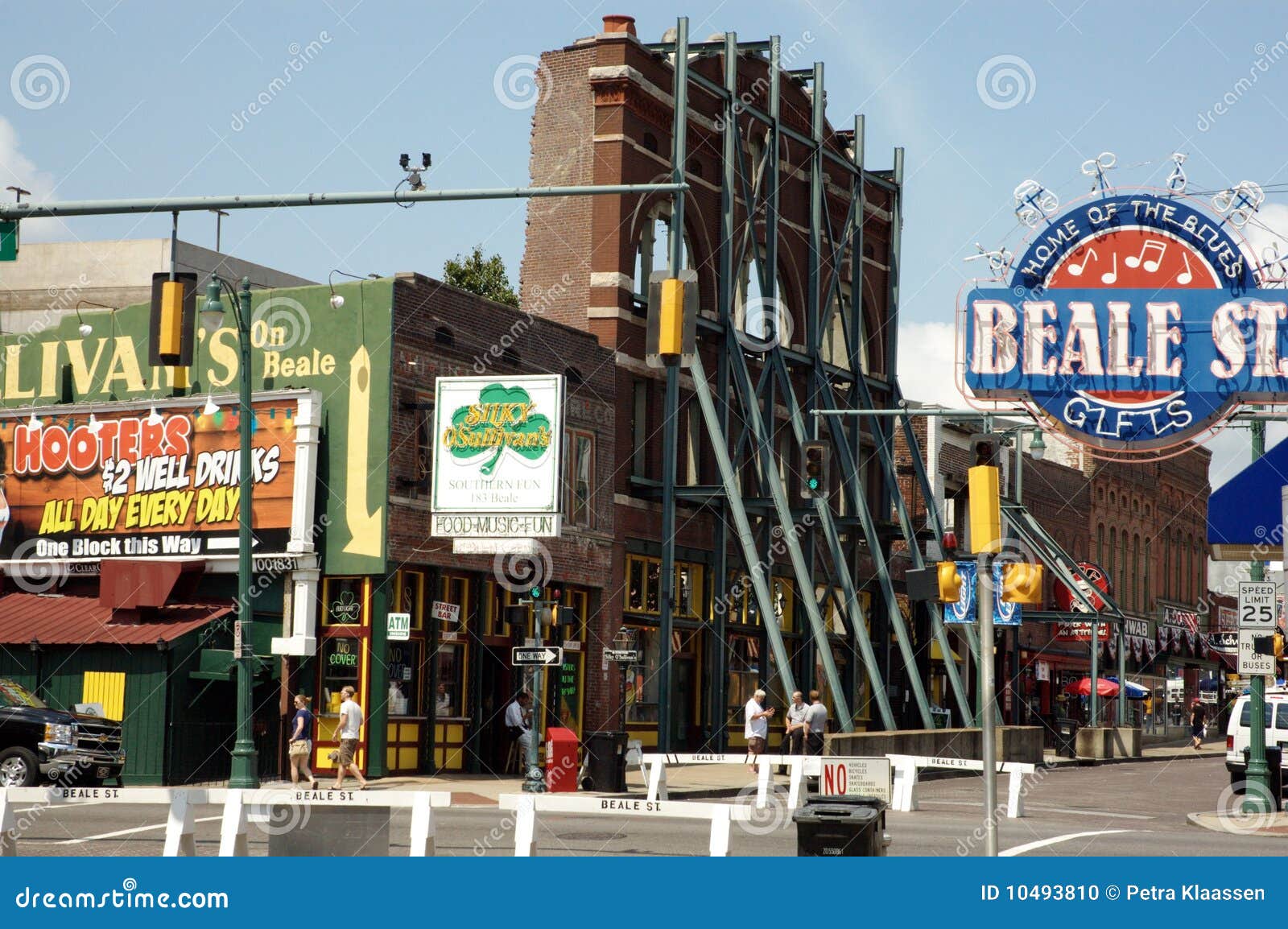 Beale street Memphis editorial image. Image of blues - 10493810