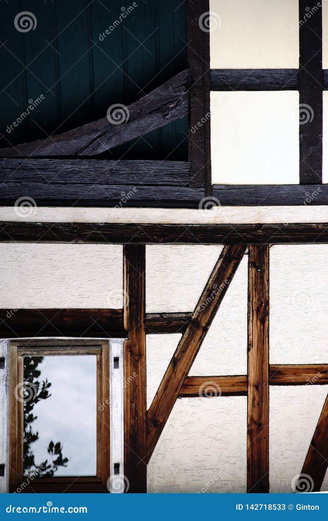Timber Frame Half-timbered House Stock Image - Image of building ...