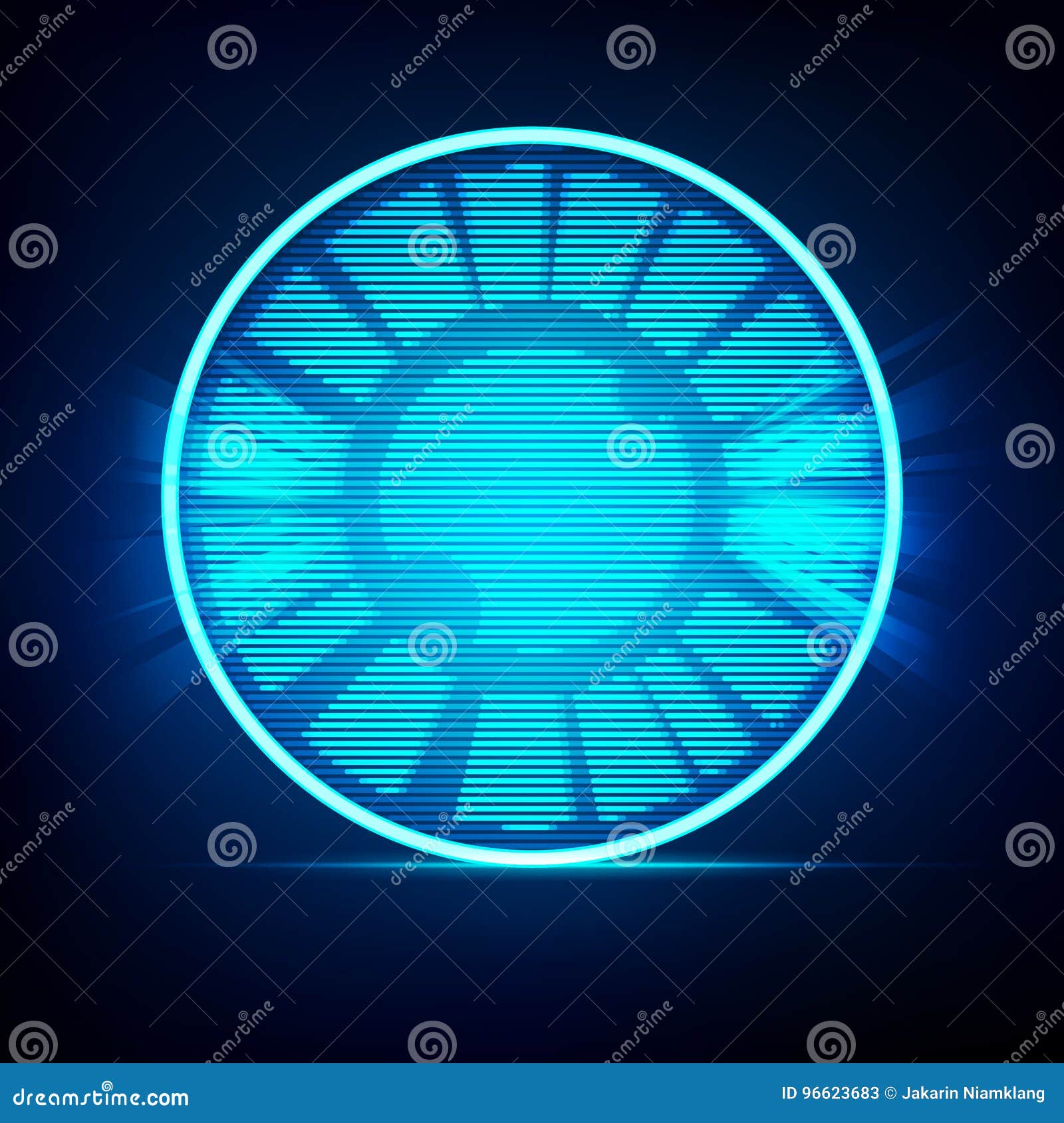 Beam eye stock vector. Illustration of eletric, device - 96623683