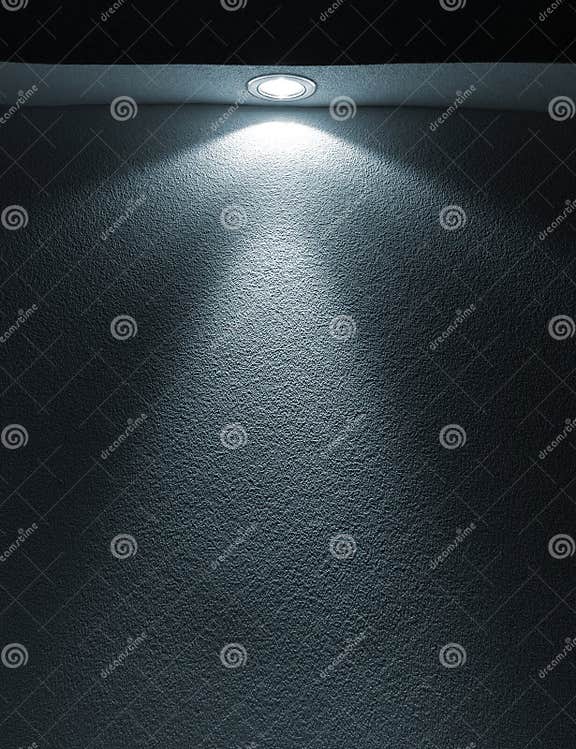 Beam from Flashlight Closeup on Paper Stock Photo - Image of projection ...