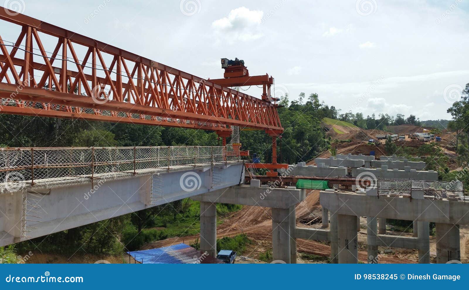 Beam Launching and Safety Handling Stock Image - Image of beam ...