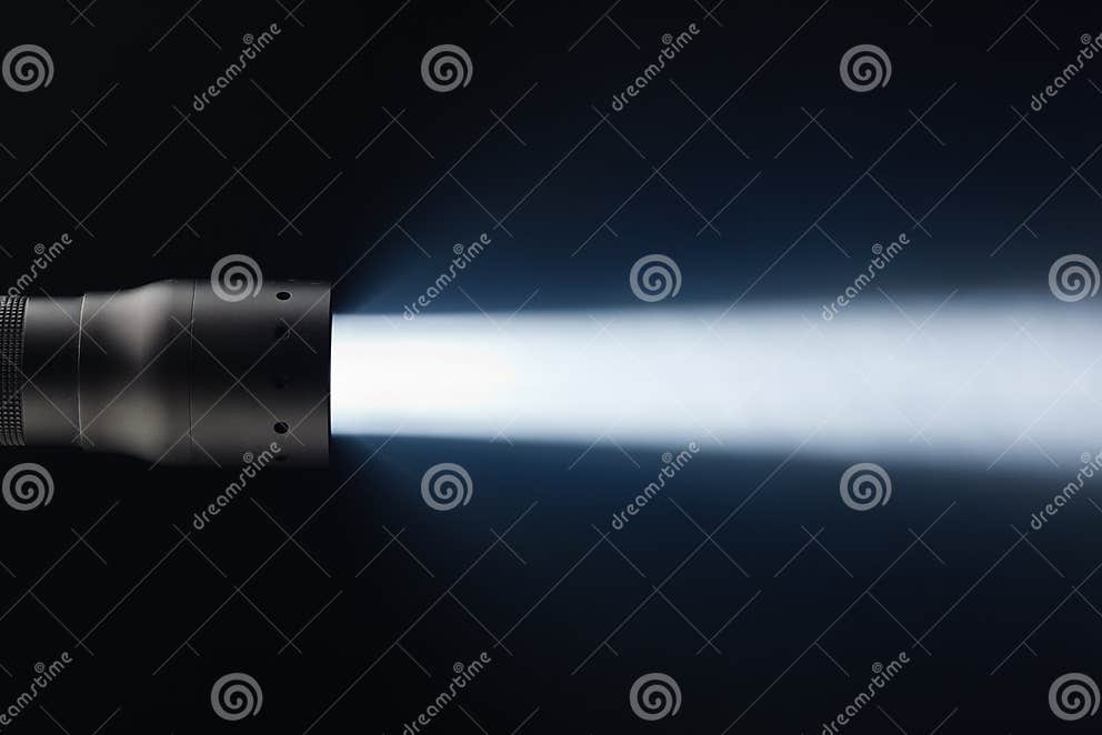 Beam of light stock photo. Image of floodlight, electric - 19557560