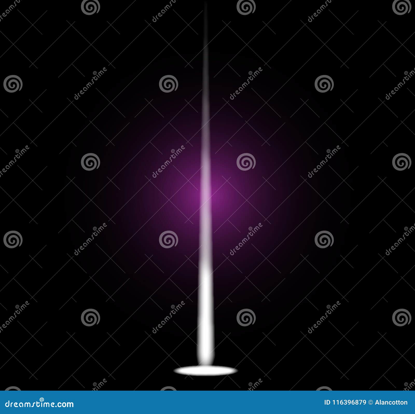 Alien Abduction Light Ray Background Stock Vector - Illustration of ...