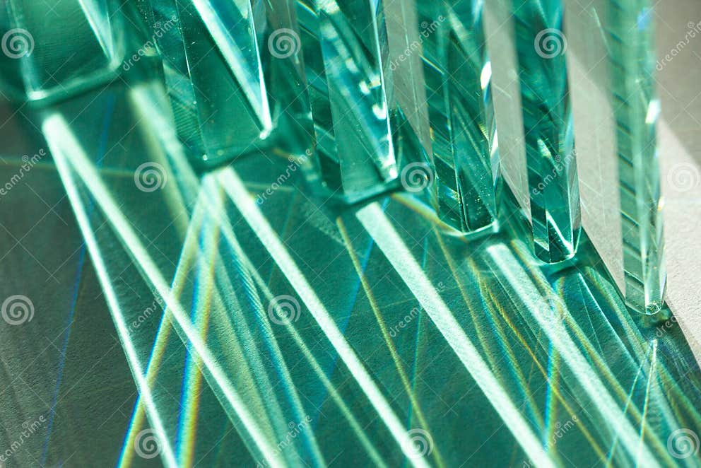 Beam of Light through Glass Stock Photo - Image of design, color: 228862660